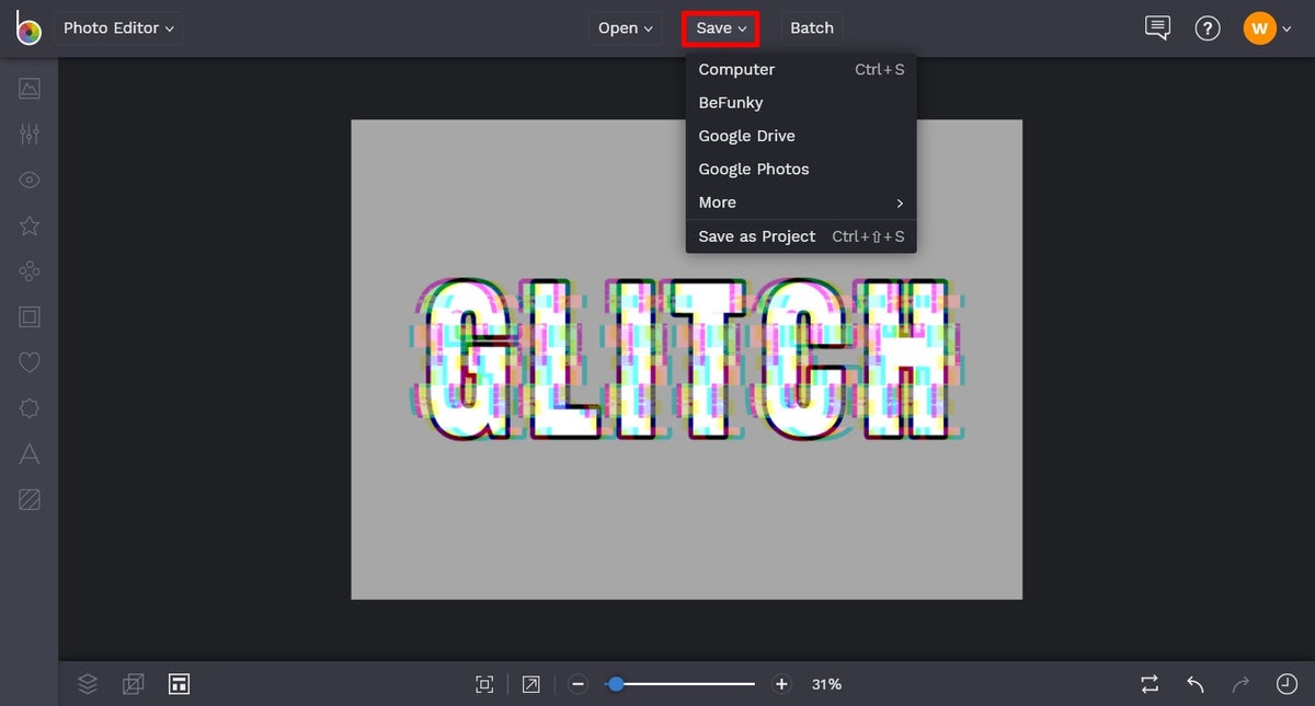How to Create Glitch Text | Learn BeFunky