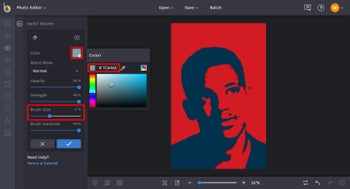 How to Make Your Own Shepard Fairey Hope Poster | Learn BeFunky