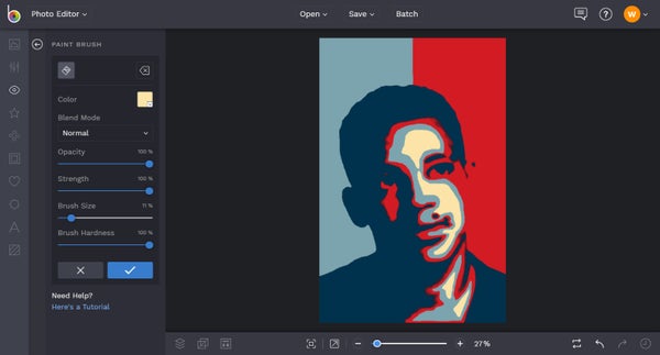 How to Make Your Own Shepard Fairey Hope Poster | Learn BeFunky