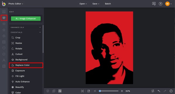 How to Make Your Own Shepard Fairey Hope Poster | Learn BeFunky