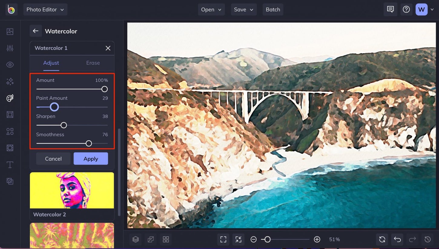 How to Turn a Photo Into a Watercolor Painting | Learn BeFunky