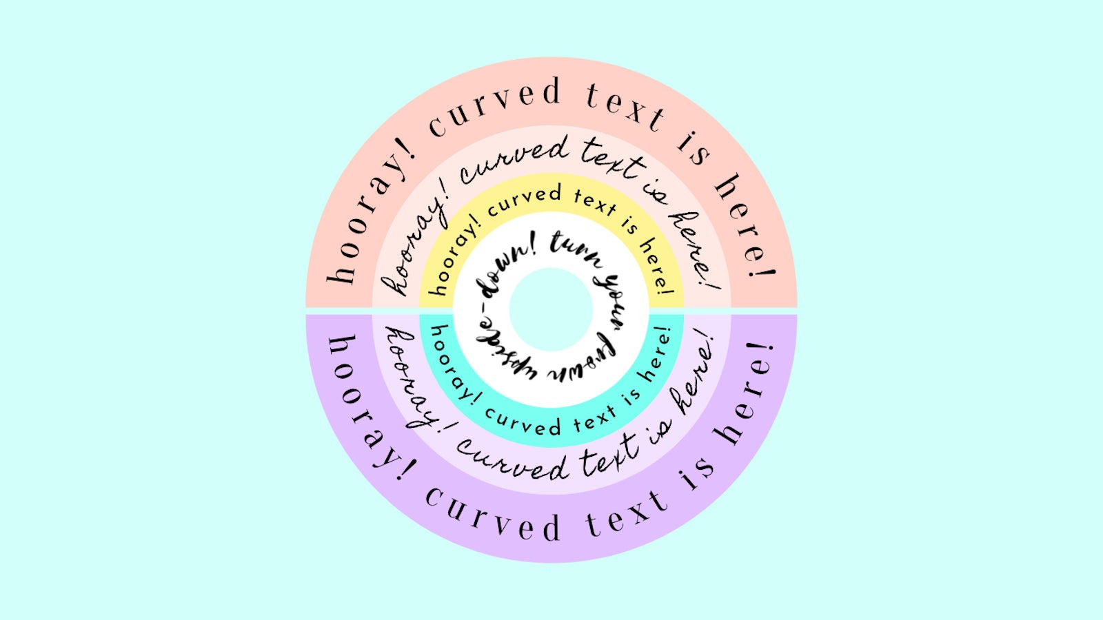 Say Hello to Curved Text | Learn BeFunky