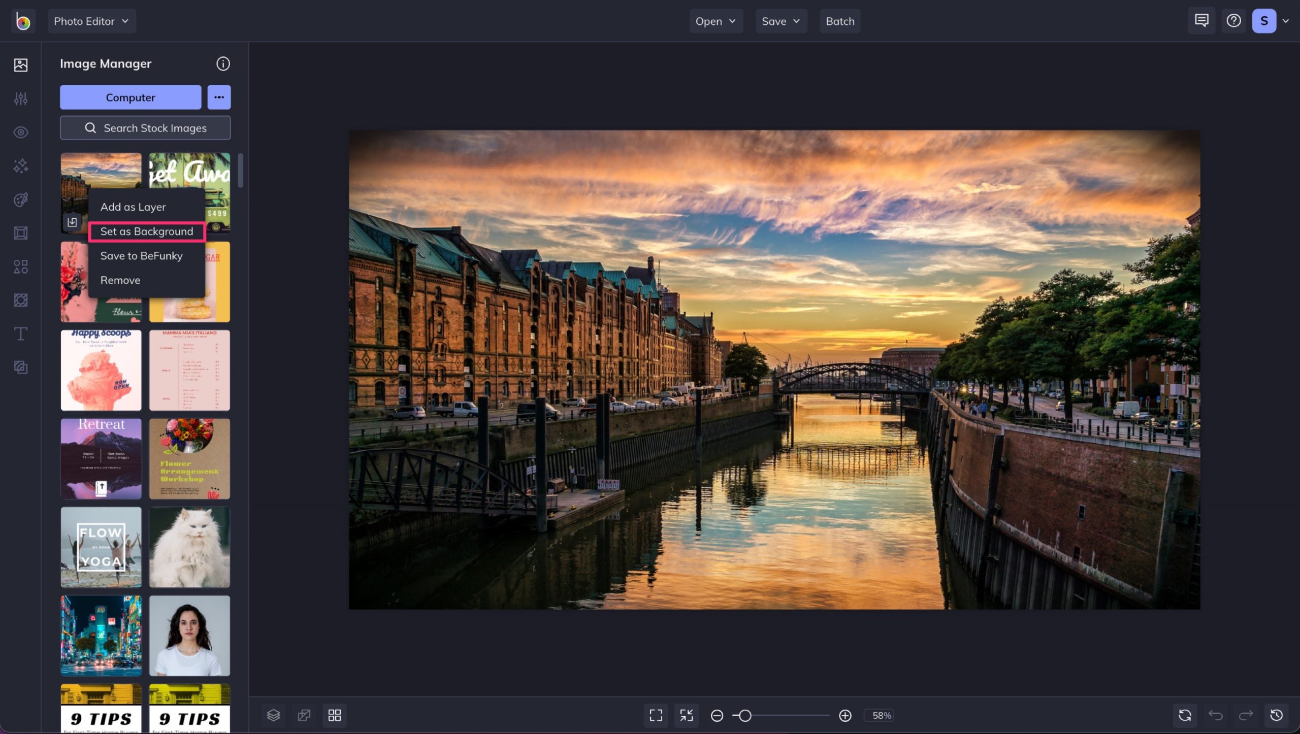 Create Unique Backgrounds With Stock Images | Learn BeFunky