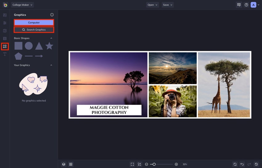 How to Make a Facebook Cover Photo Collage | Learn BeFunky