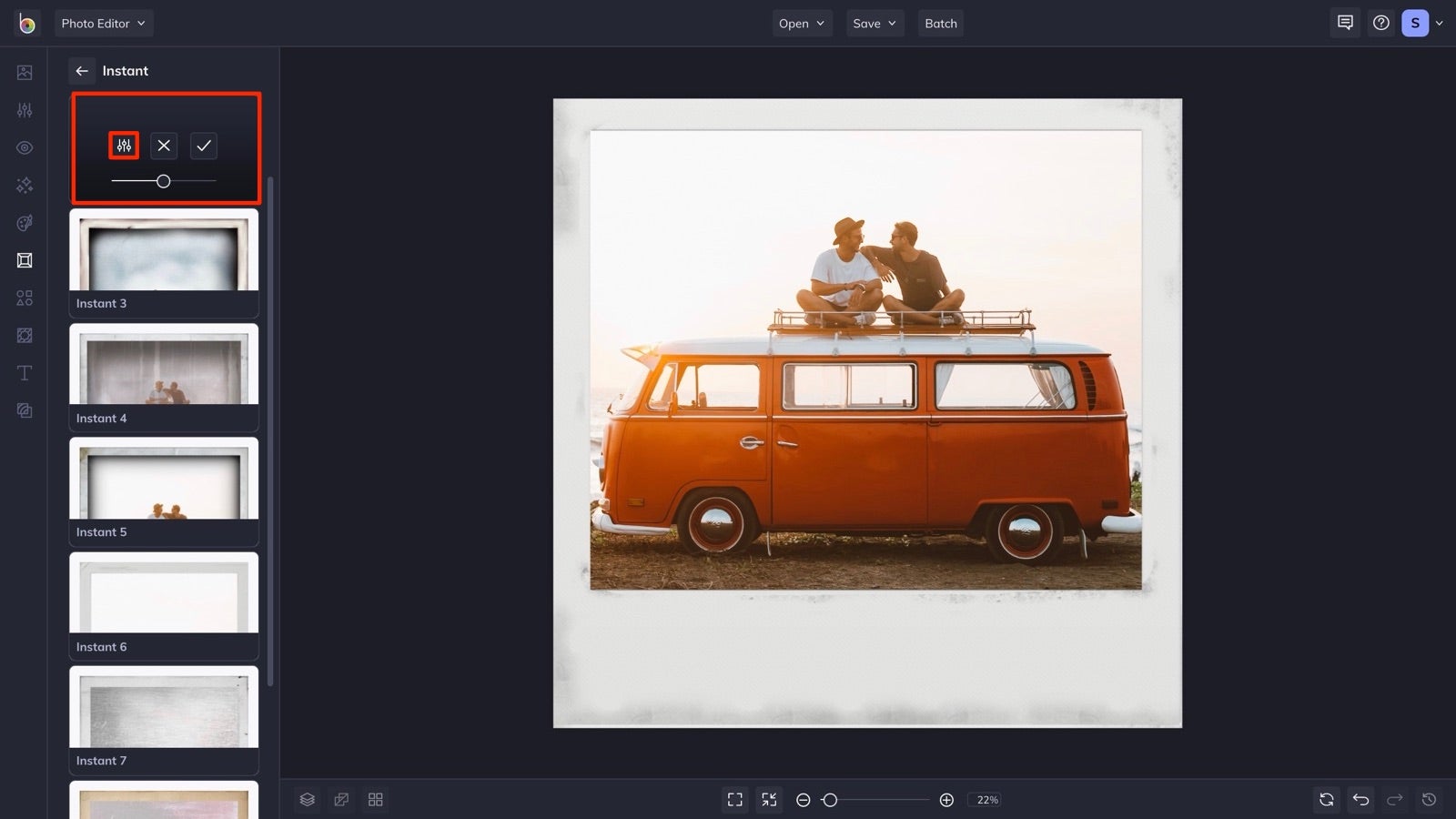 Add a Digital Frame to Your Photo | Learn BeFunky