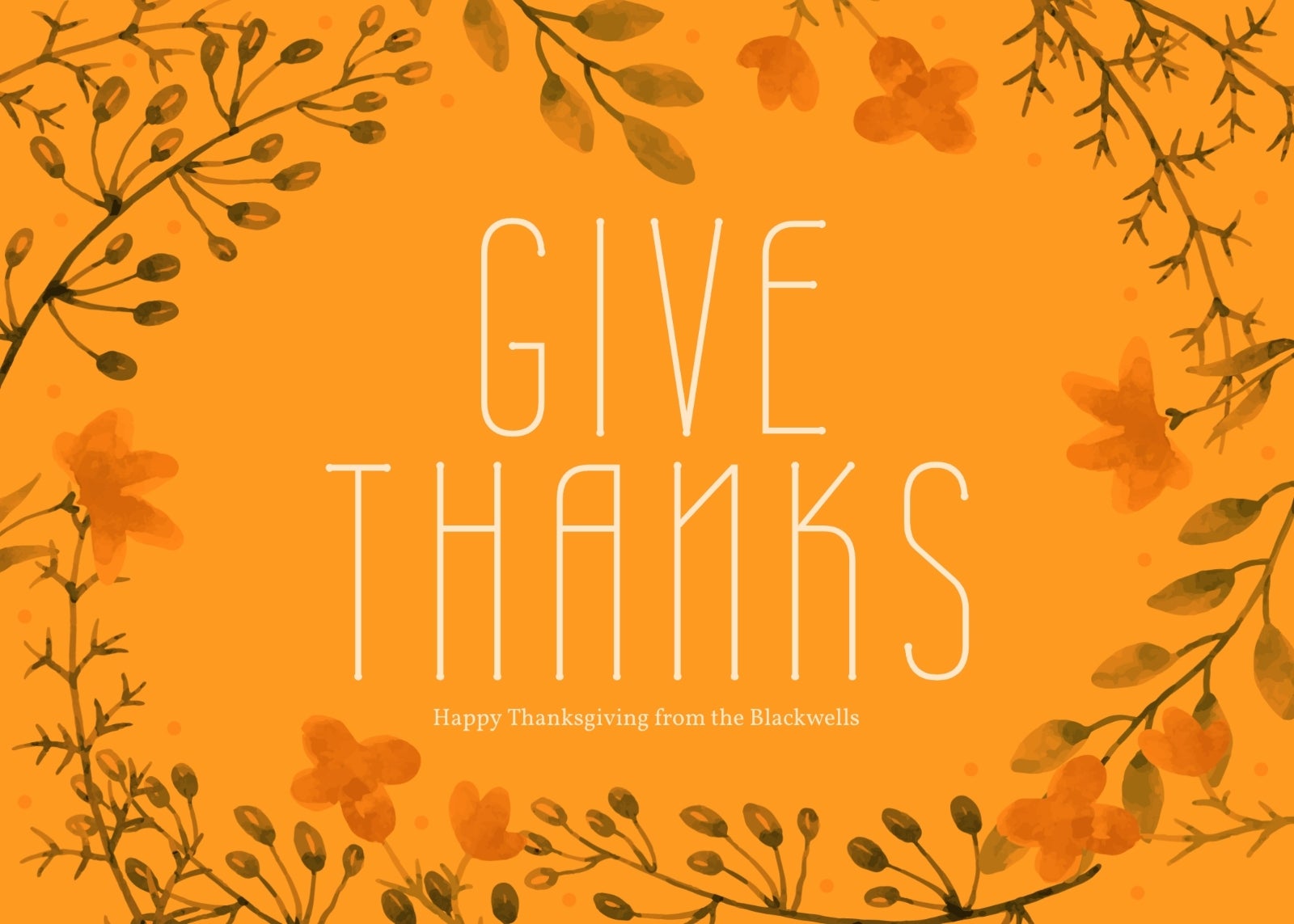 How to Design Thank You Cards for Thanksgiving | Learn BeFunky