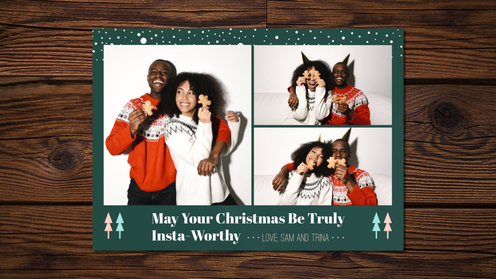 Unique Christmas Card Photo Ideas For Couples