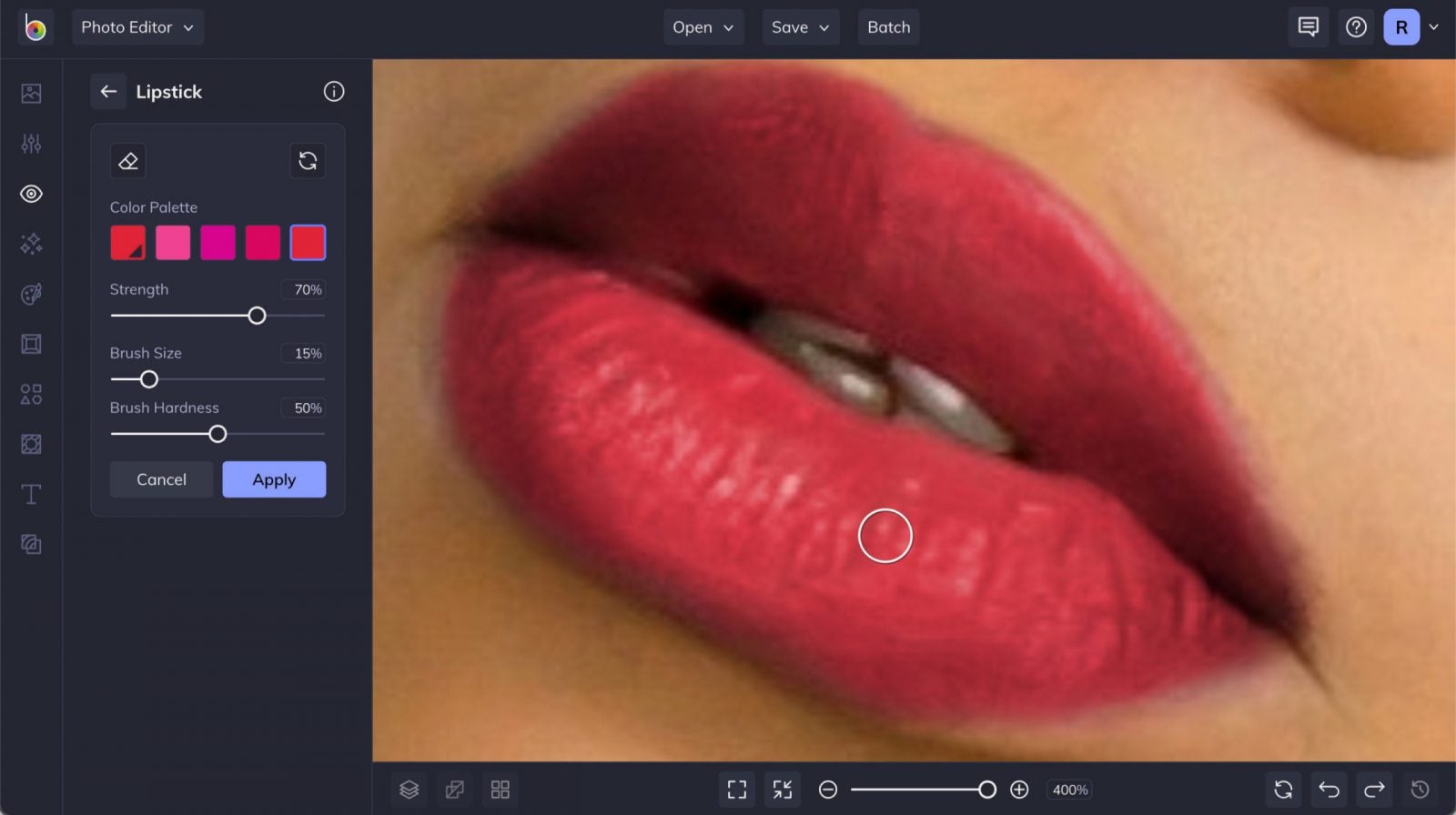 How to Change Your Lip Color With the Lipstick Tool | Learn BeFunky