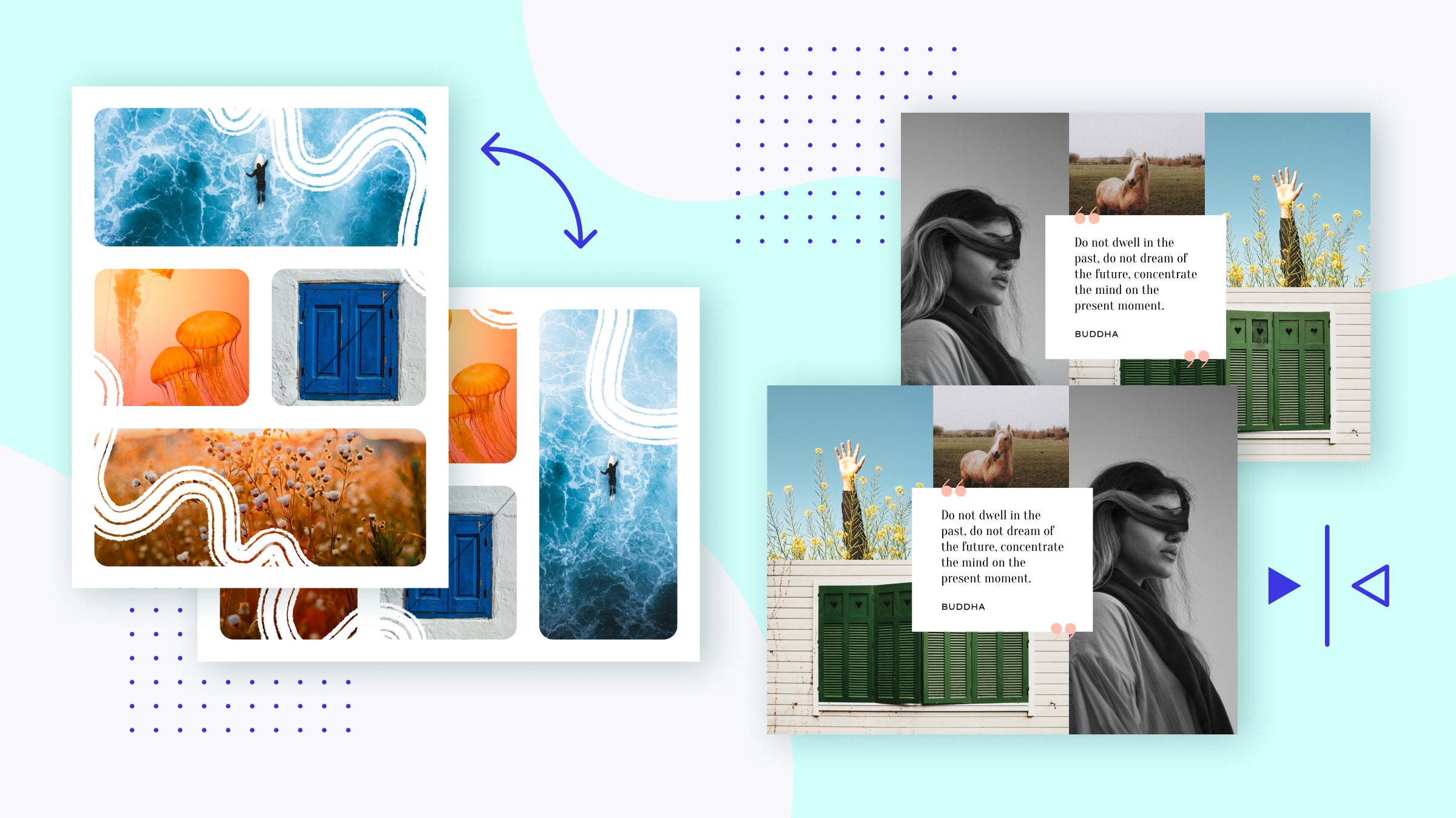 Expanded Collage Layout Options With Flip and Rotate | Learn BeFunky
