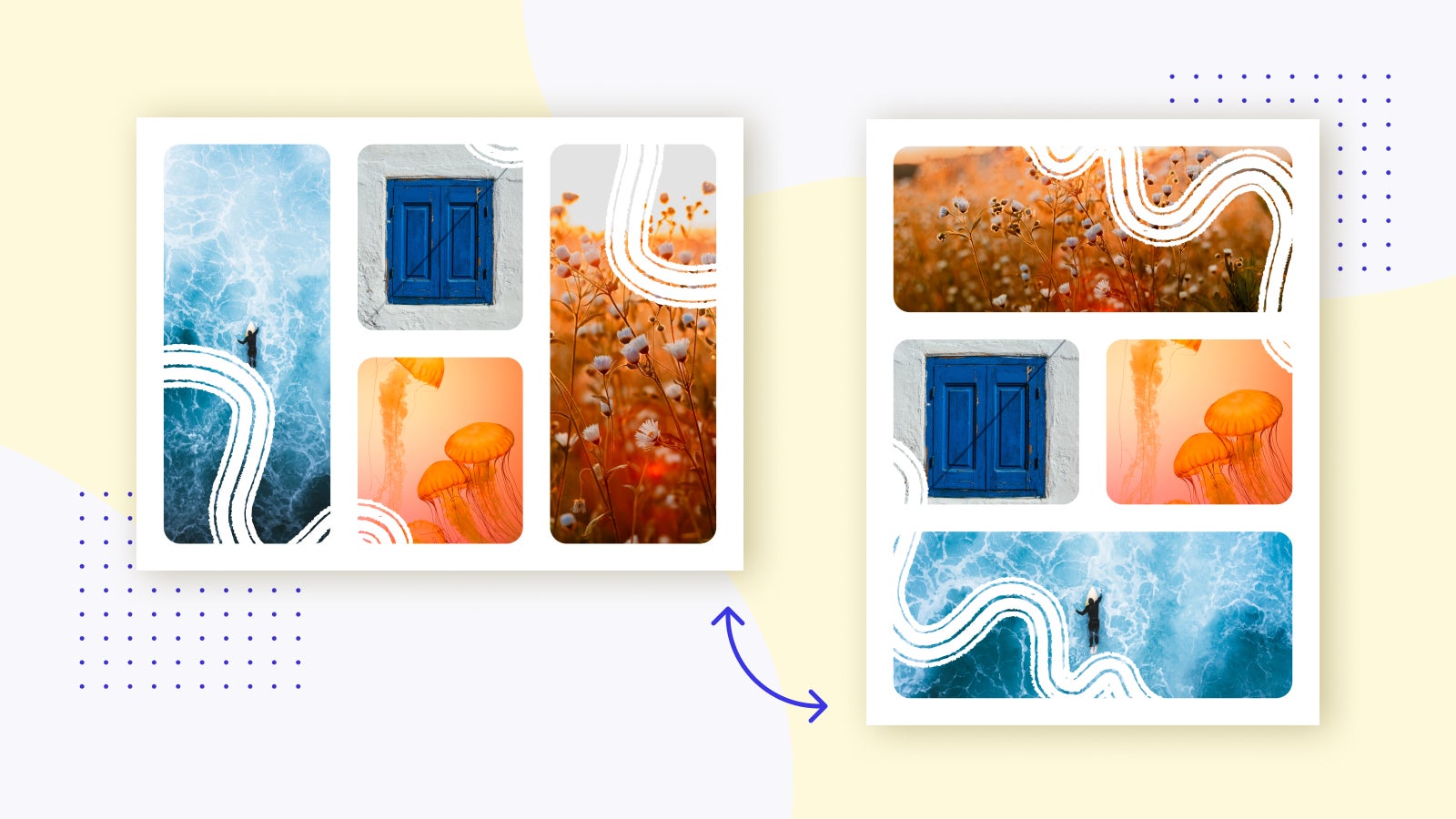 Expanded Collage Layout Options With Flip and Rotate | Learn BeFunky