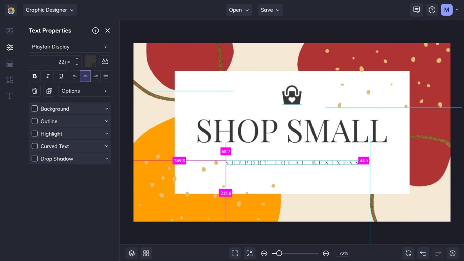Graphic Design Made Easier With Alignment Tools | Learn BeFunky