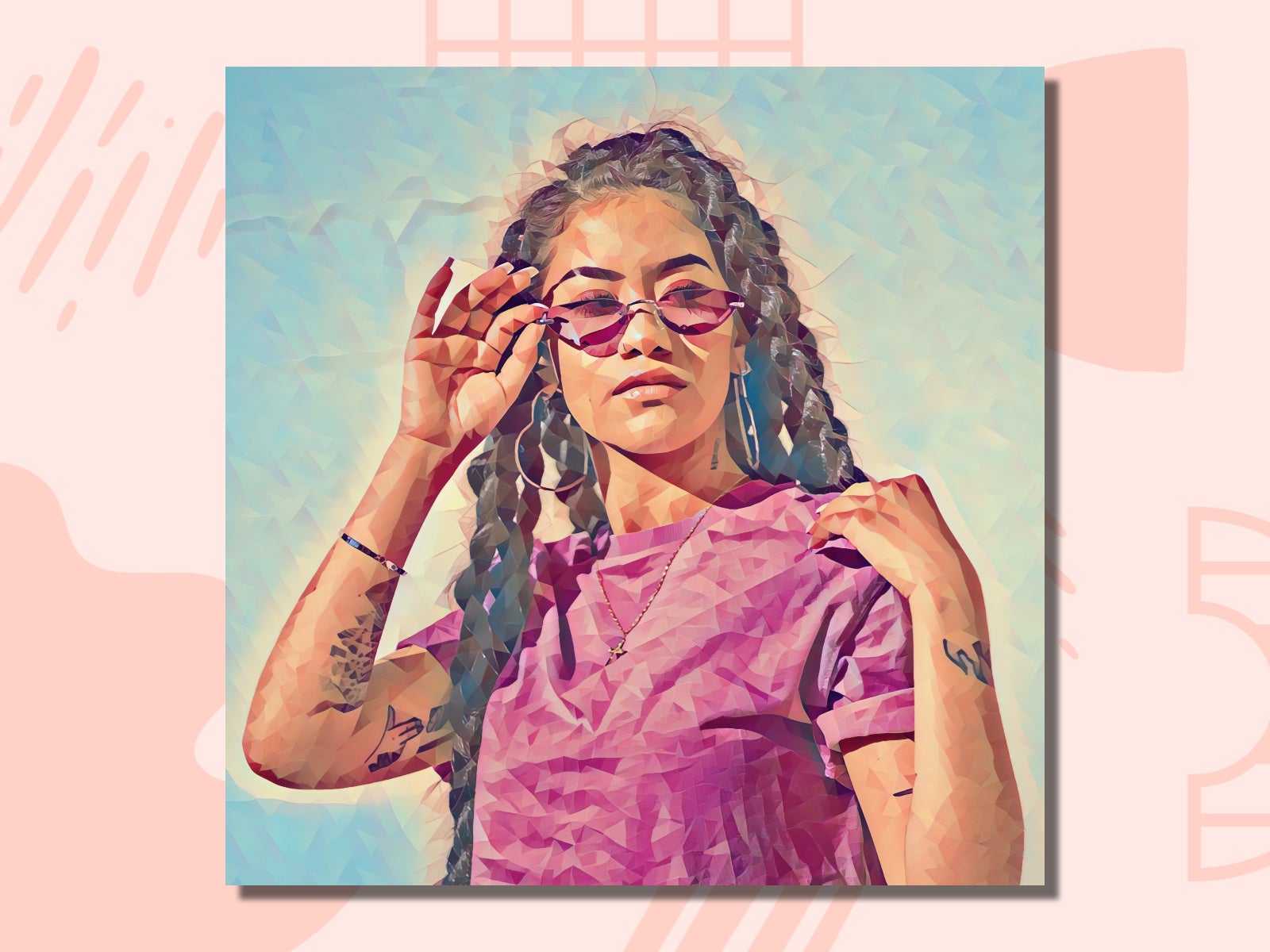 How to Turn a Photo Into Polygon Art | Learn BeFunky