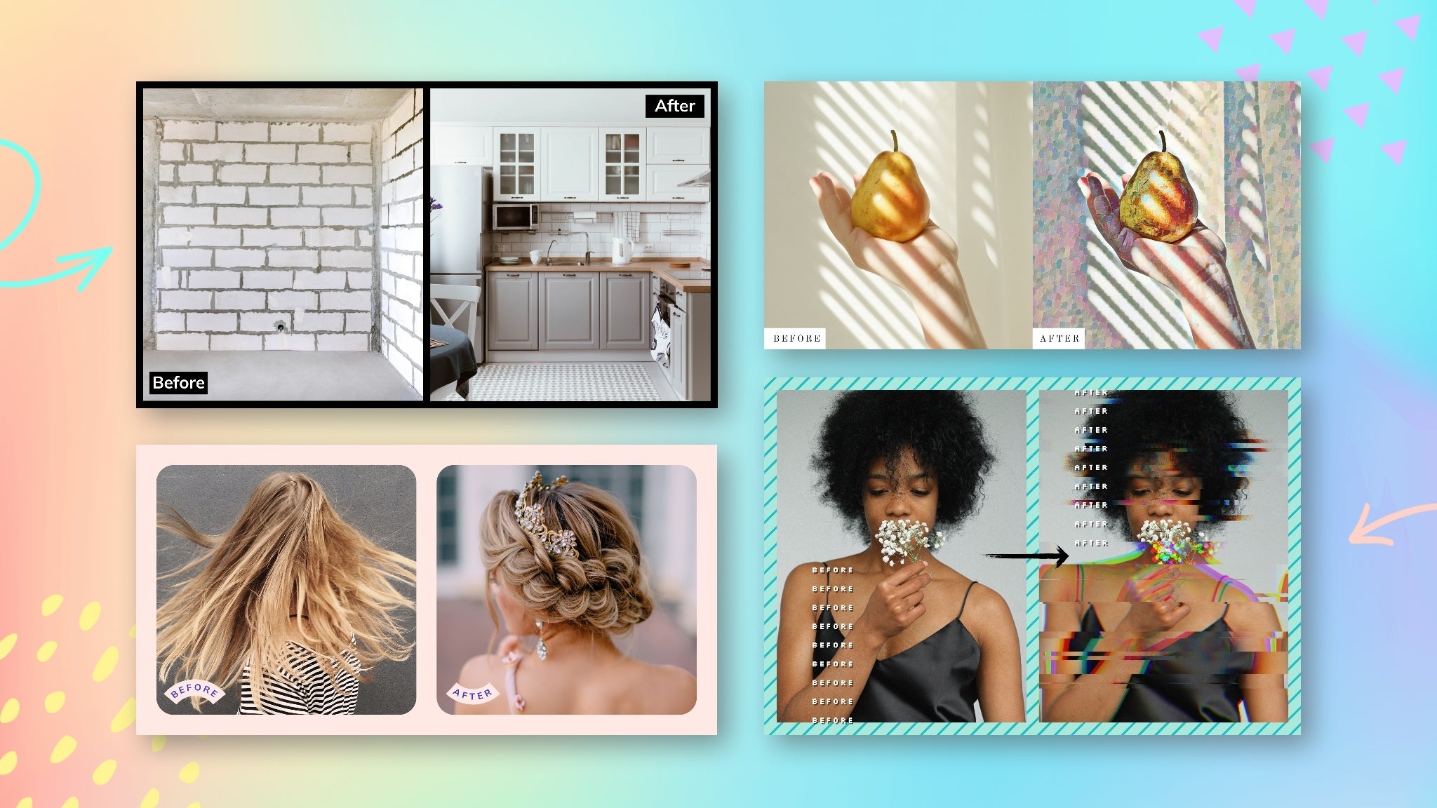 Create Standout Before and After Photos | Learn BeFunky