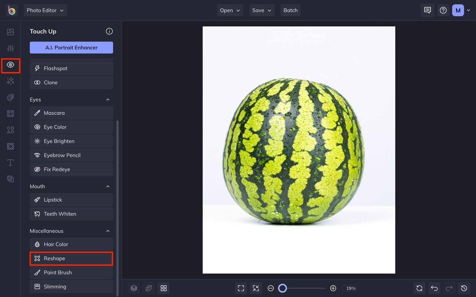 Reshape Photos With the Slimming Tool | Learn BeFunky