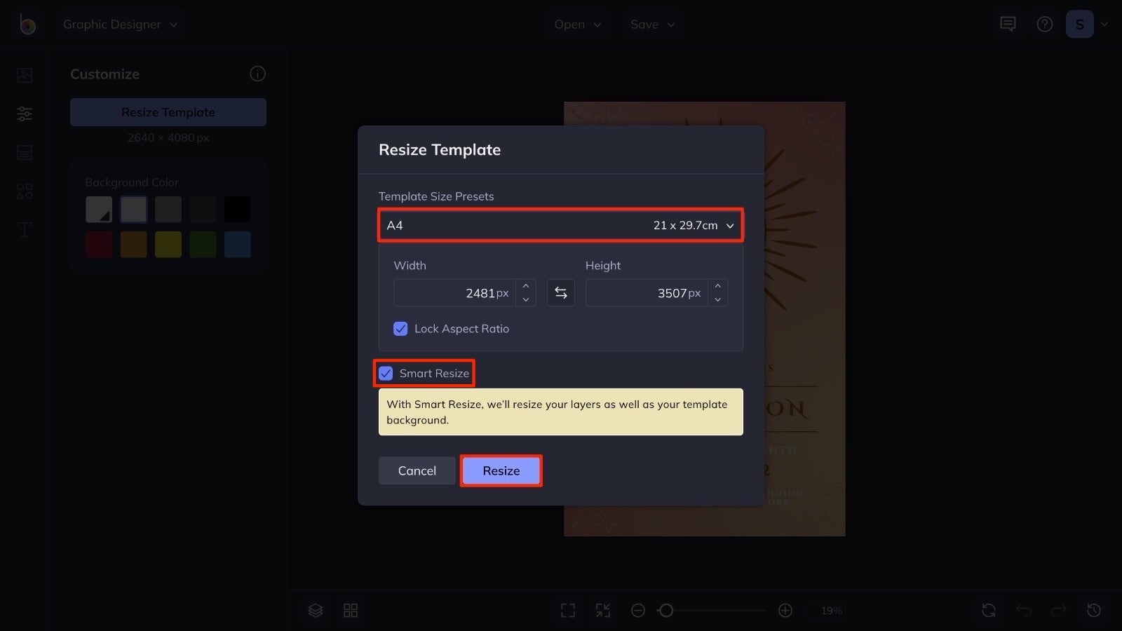 Resize Your Design Templates in Seconds | Learn BeFunky