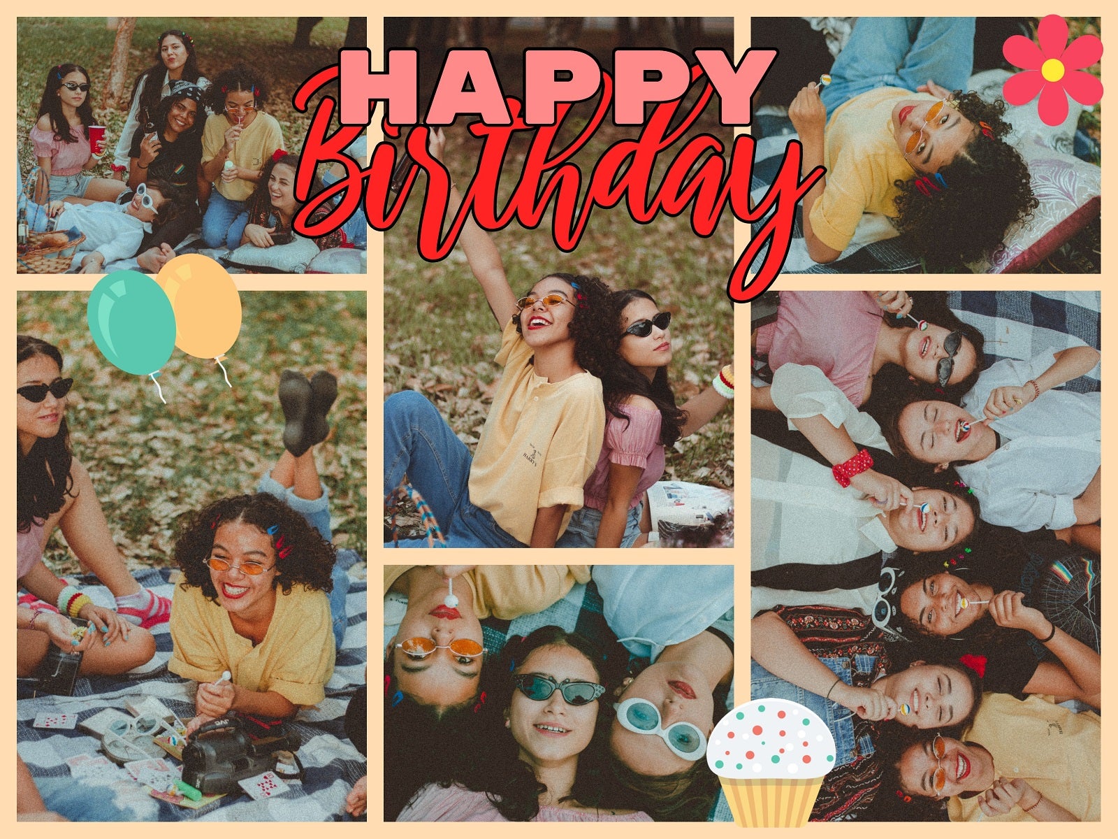Creating Personalized Birthday Collages | Learn BeFunky