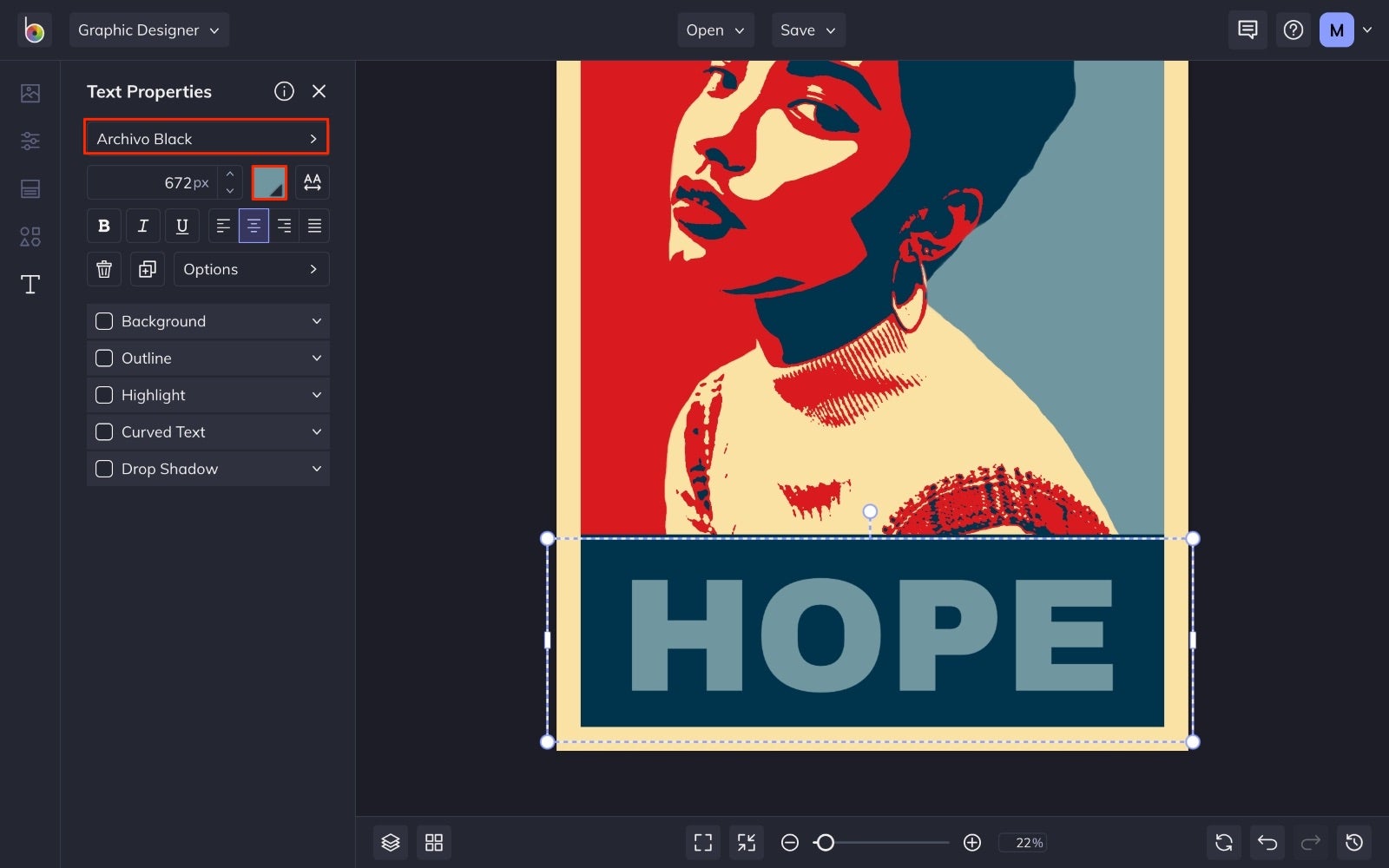 How to Make Your Own Shepard Fairey Hope Poster | Learn BeFunky