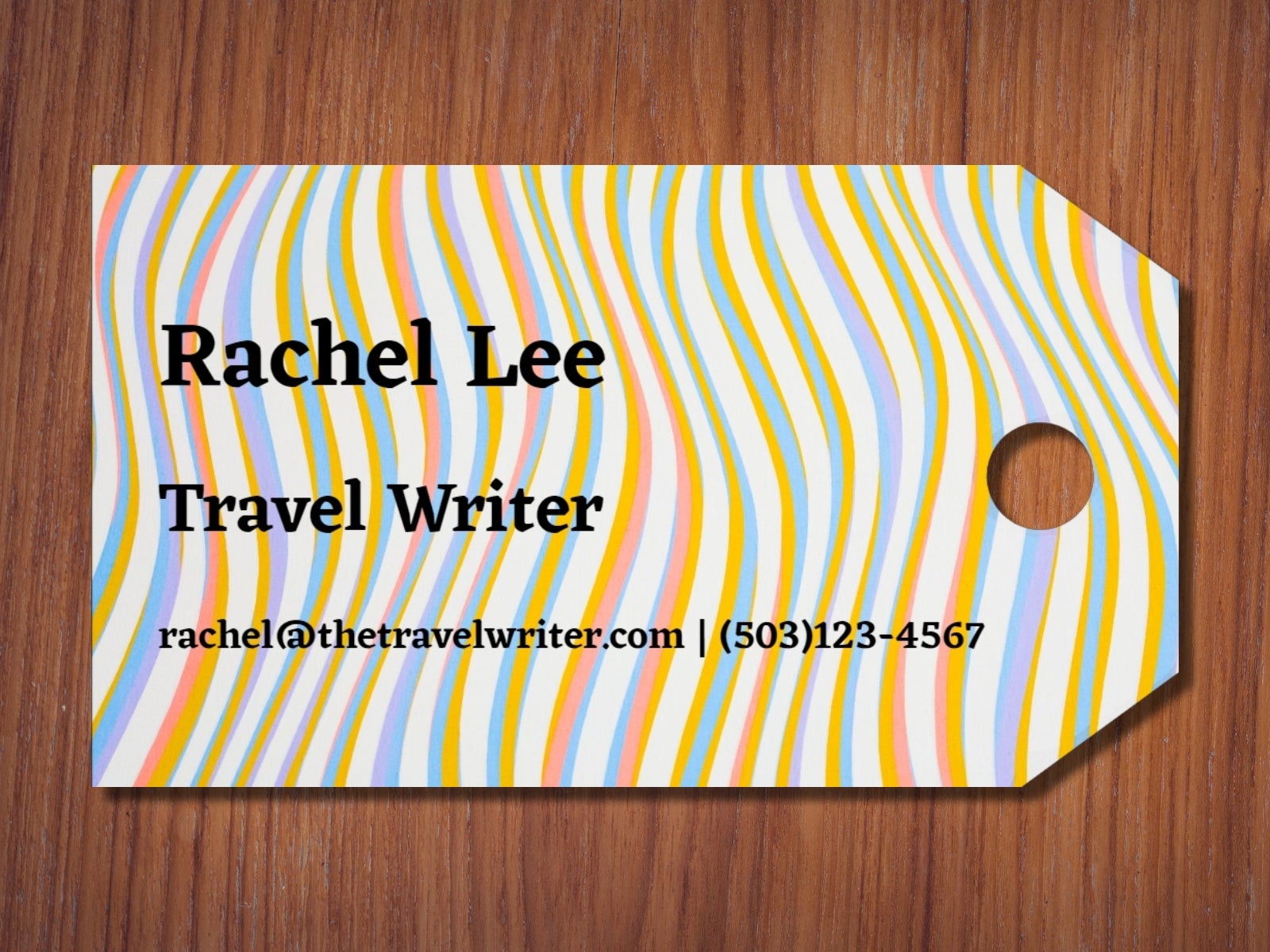 How to Make Luggage Tag Business Cards | Learn BeFunky