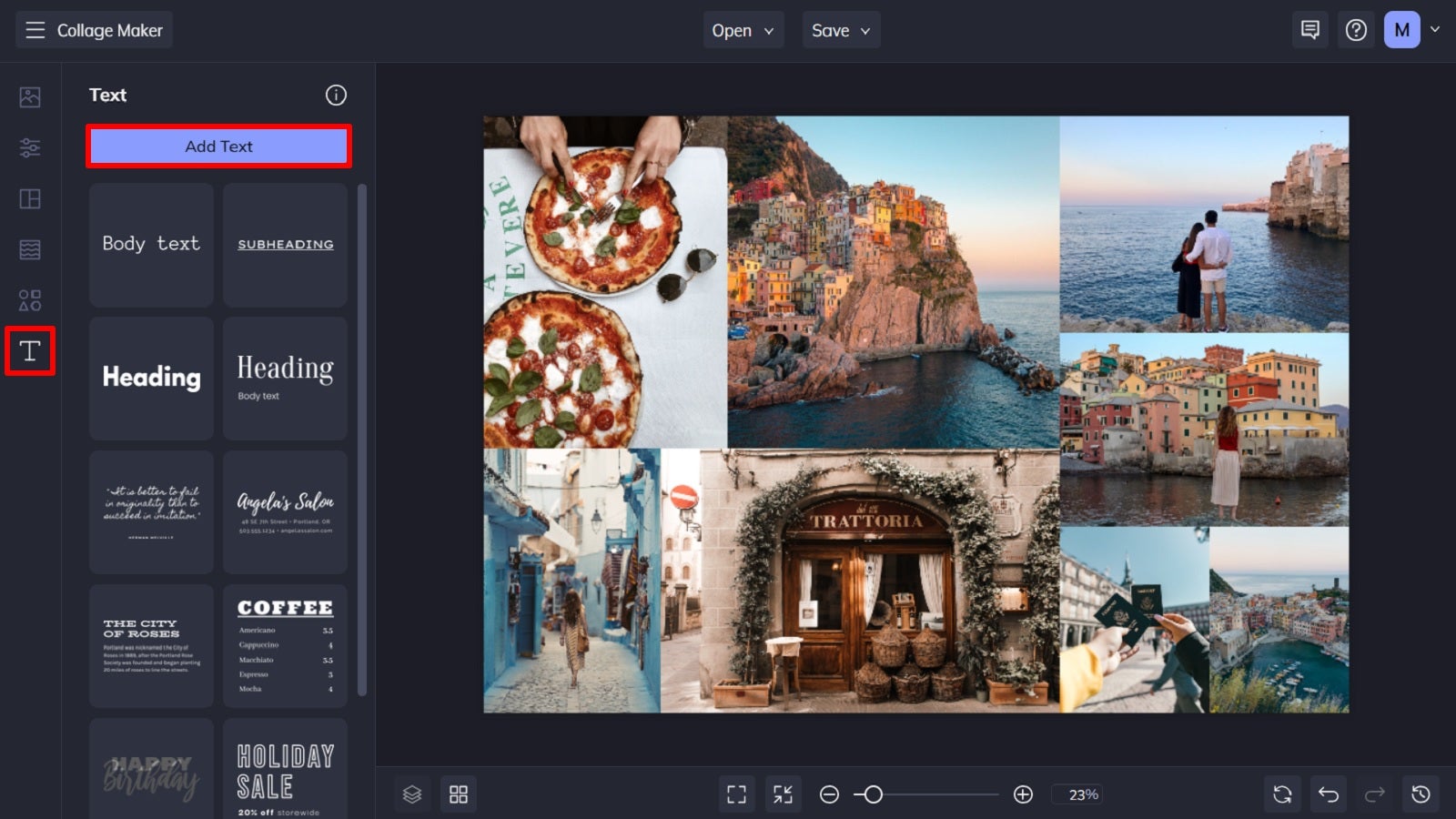 How to Add Text to Photo Collages | Learn BeFunky