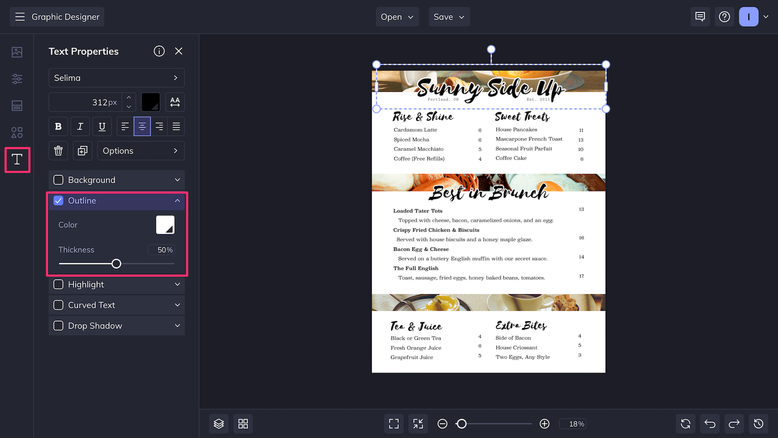 How to Design a Beautiful Menu for Free | Learn BeFunky