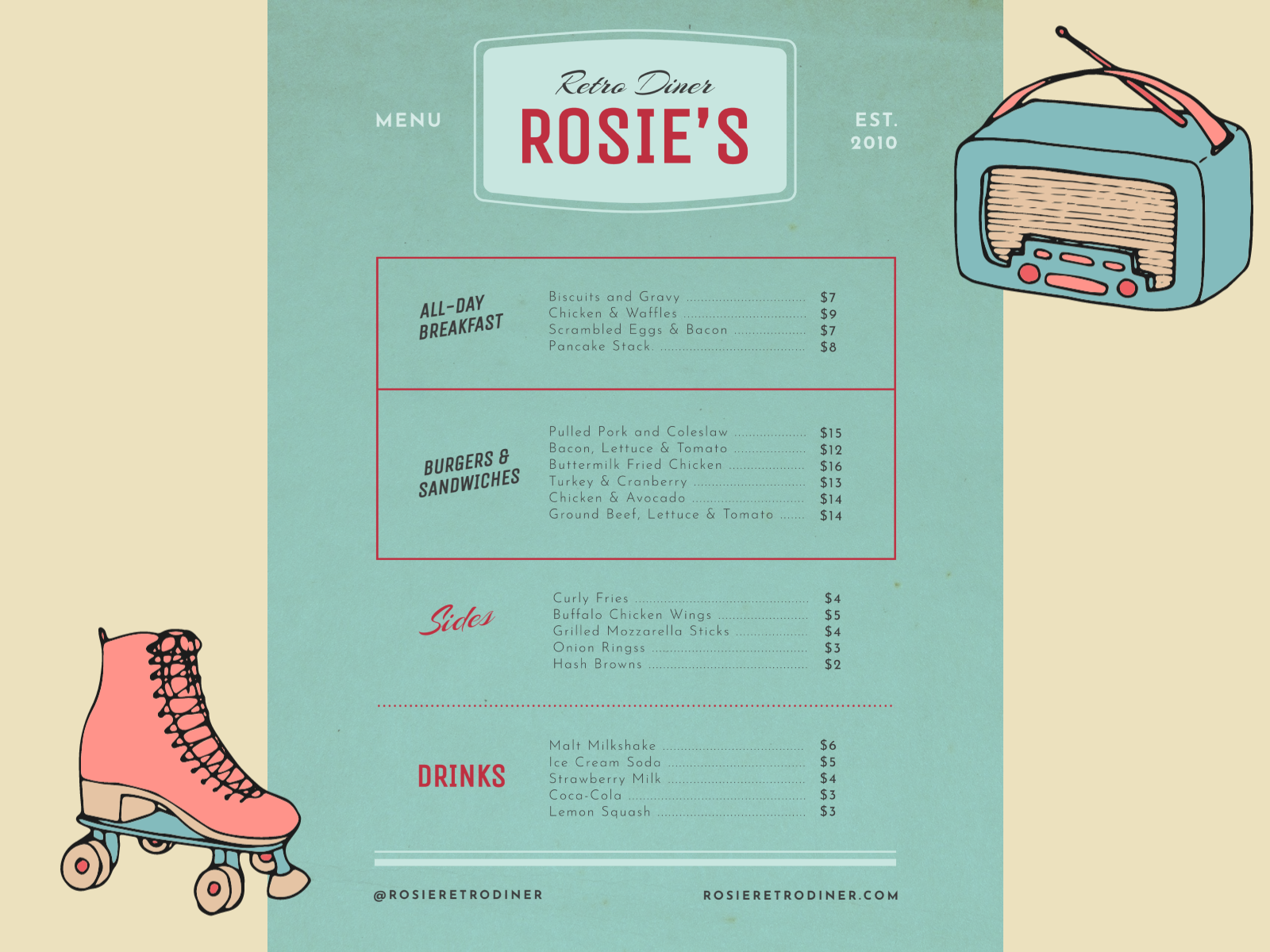 How to Design a Beautiful Menu for Free | Learn BeFunky