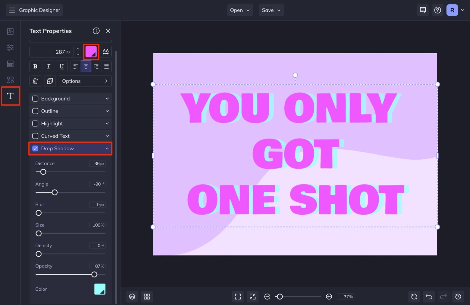 How to Add a Drop Shadow to Your Designs | Learn BeFunky