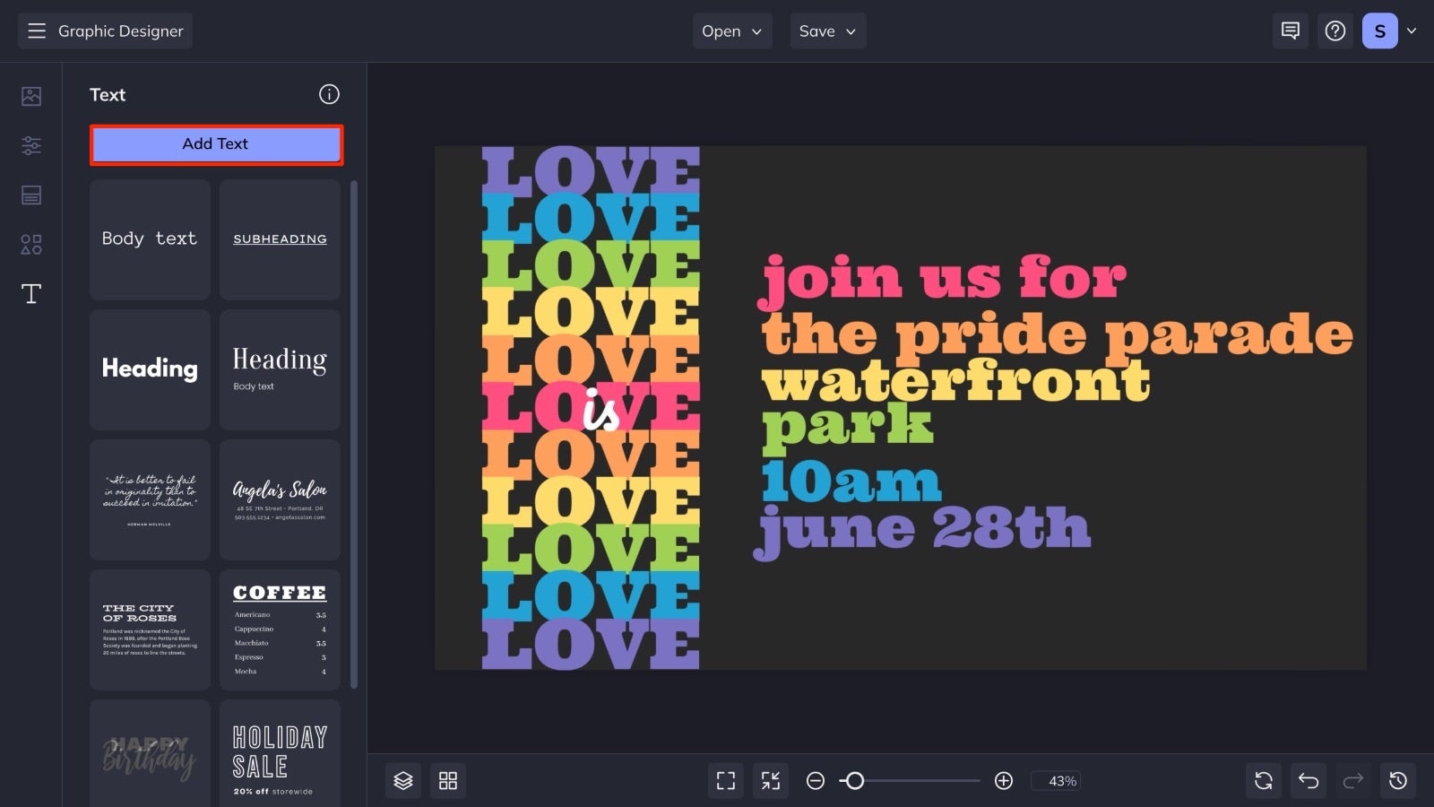 Customizable Templates for Pride Month | Learn BeFunky
