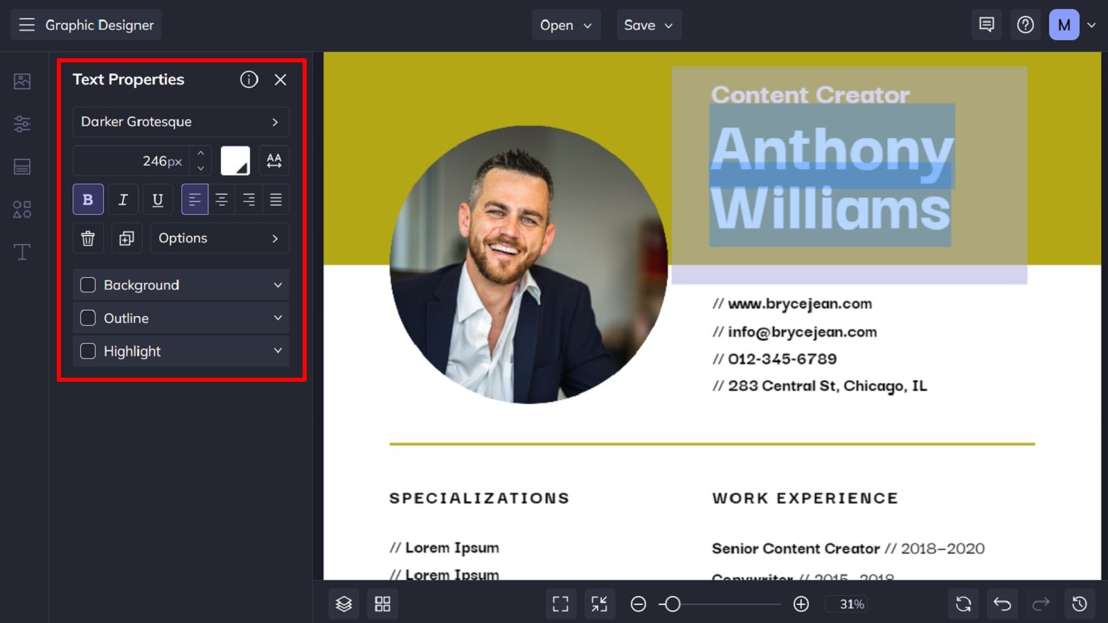 Design the Perfect Resume to Land Your Dream Job | Learn BeFunky