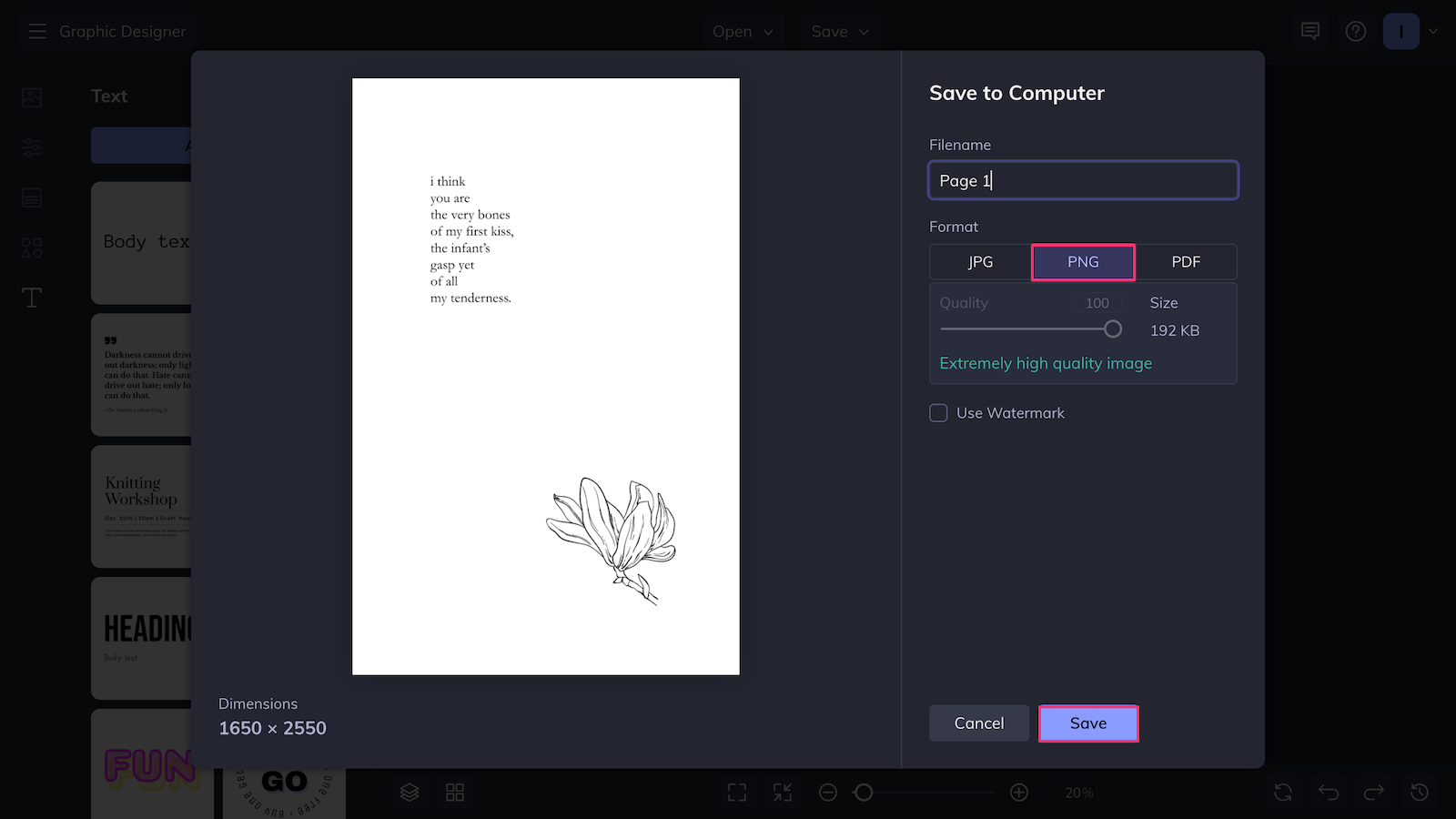 How to Design and Print an Illustrated Poetry Chapbook | Learn BeFunky