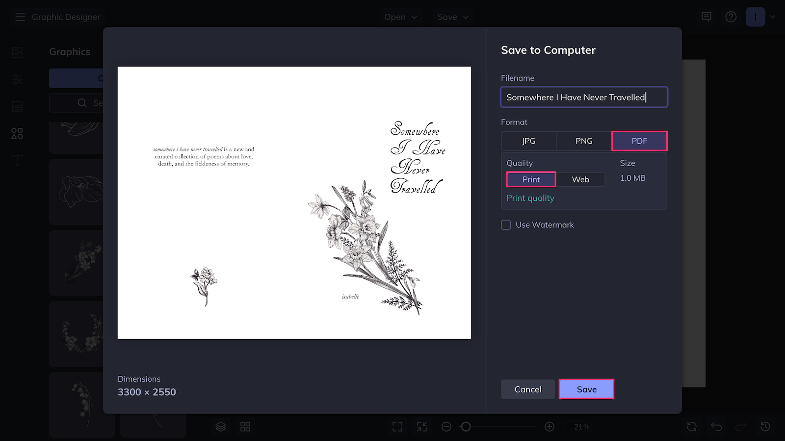 How to Design and Print an Illustrated Poetry Chapbook | Learn BeFunky