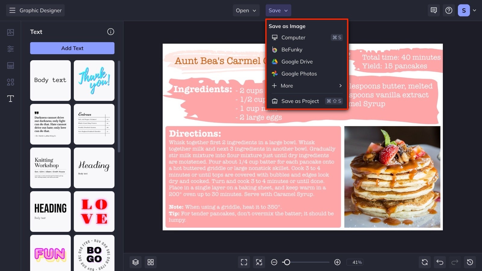 How to Make DIY Recipe Cards | Learn BeFunky