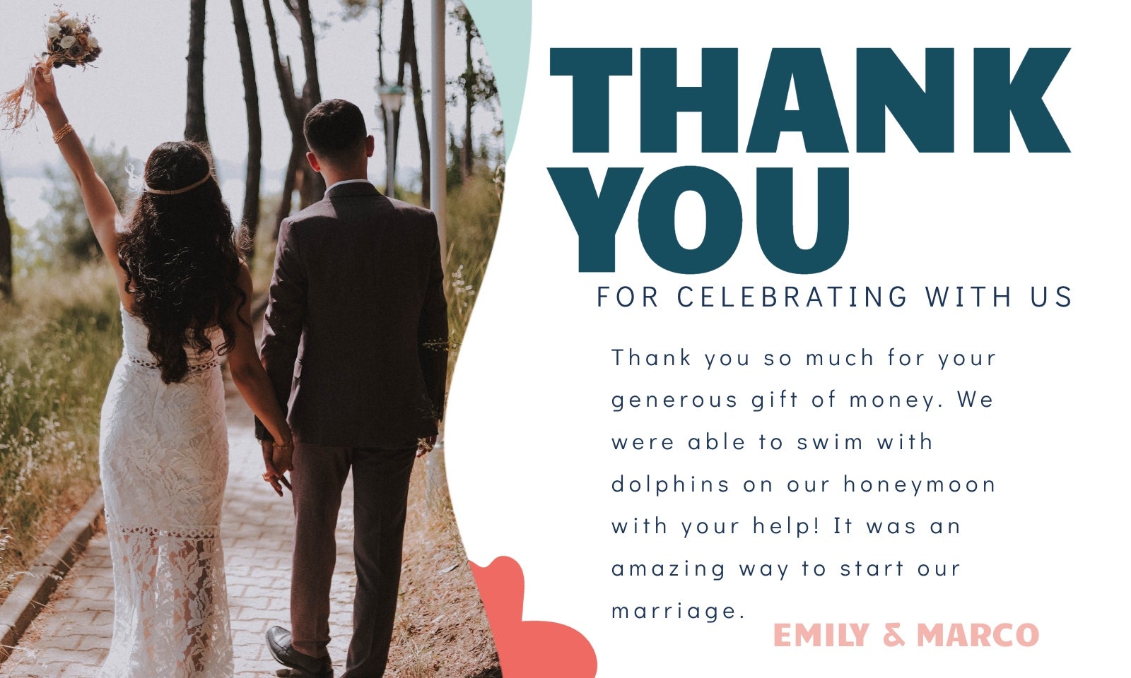 A How-To Guide for Wedding Thank You Cards | Learn BeFunky