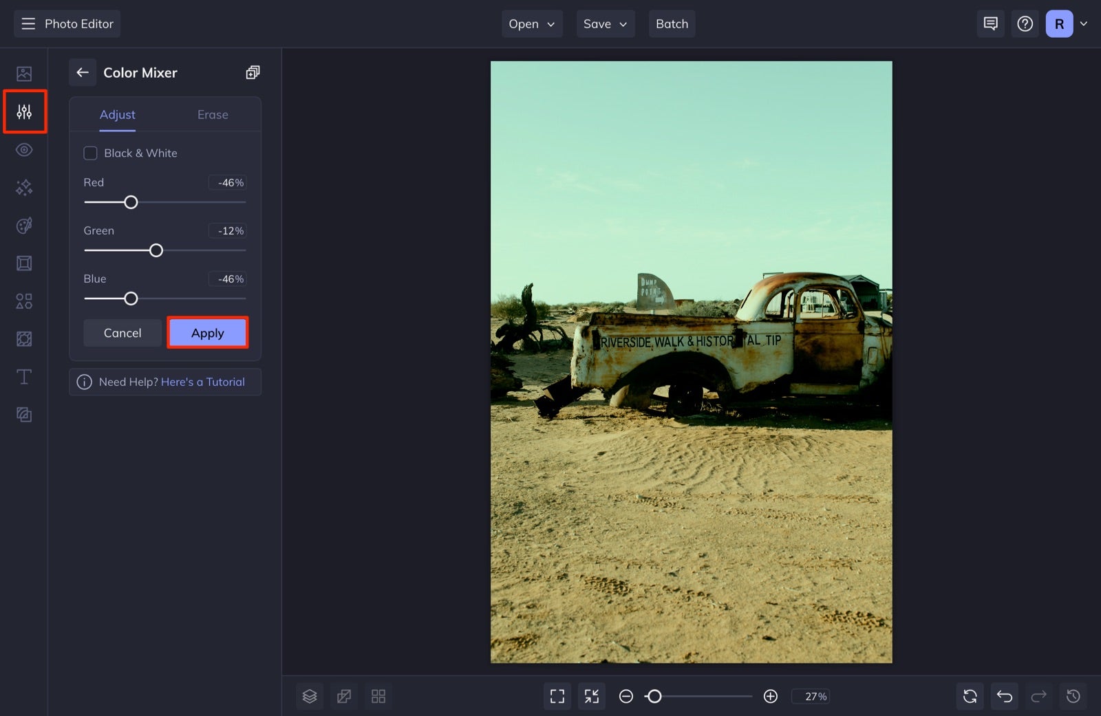 Get More Color Grading Control With the Color Mixer | Learn BeFunky