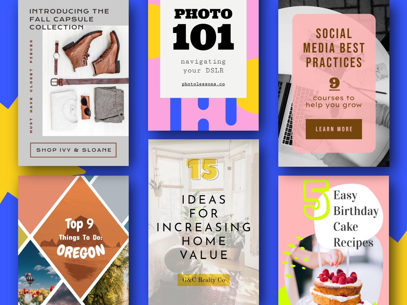 Browse Hundreds of Customizable Design Templates for Your Creative ...