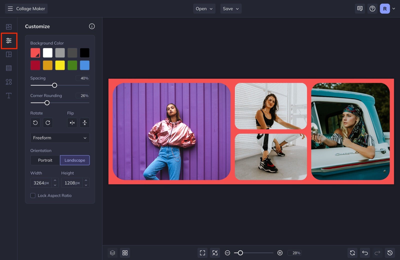 How to Make a Facebook Cover Photo Collage | Learn BeFunky