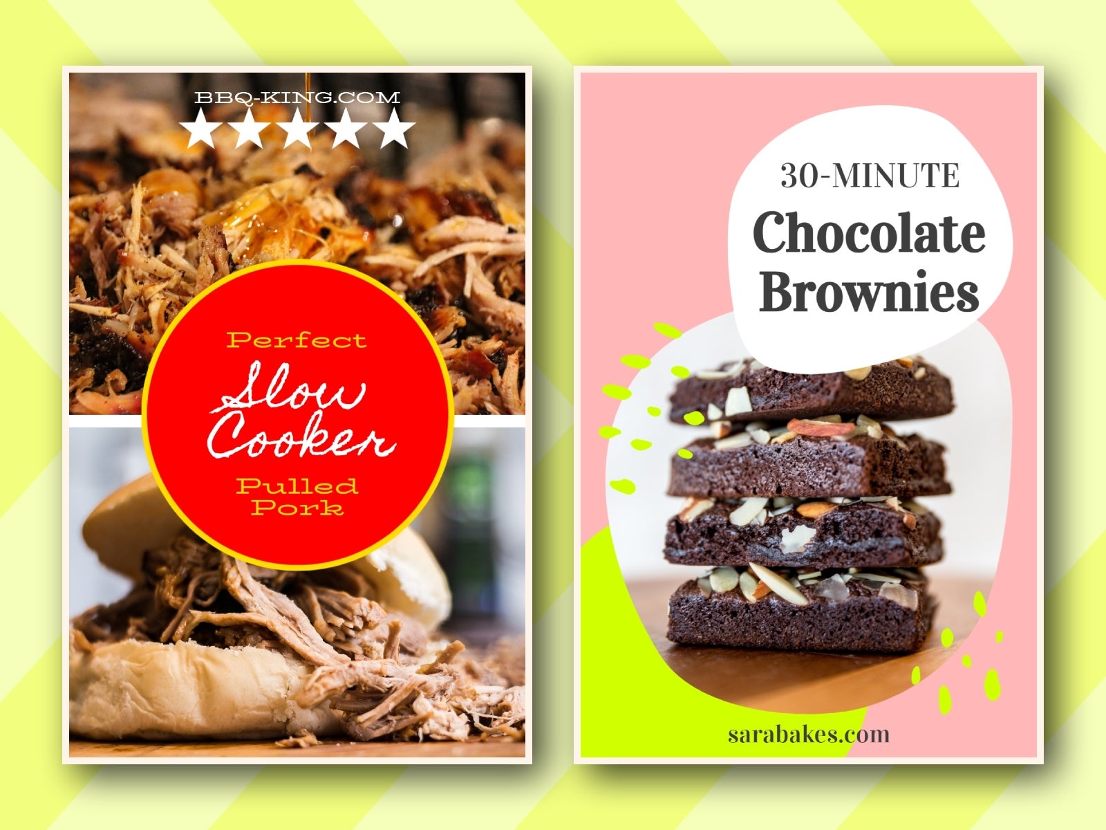 Create Delicious Recipe Pins With Custom Pinterest Templates | Learn ...