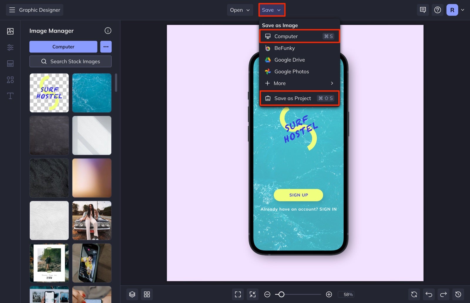 Online Mobile App Mockup Templates With BeFunky | Learn BeFunky