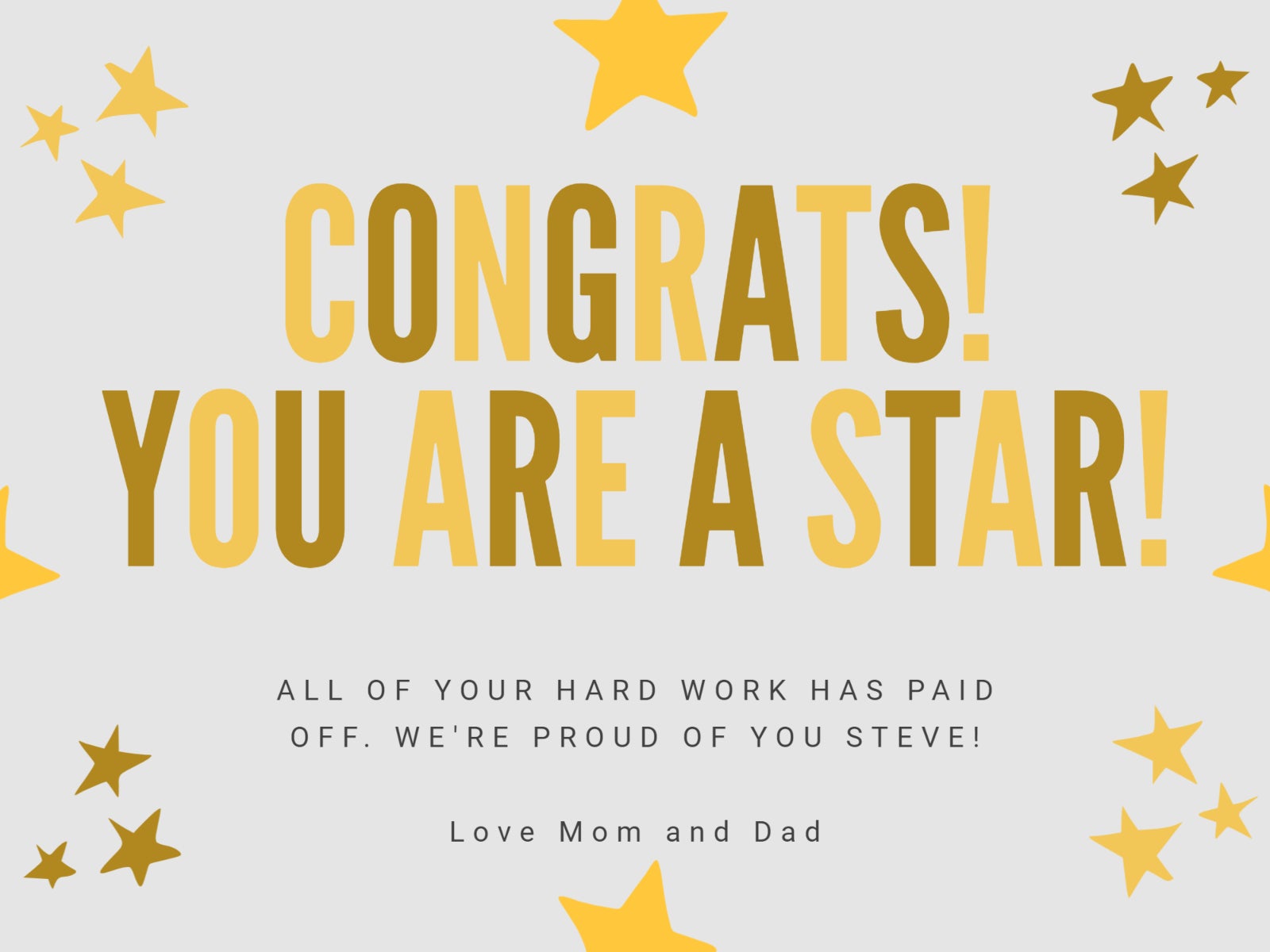 How to Design Your Own Printable Congratulations Cards | Learn BeFunky