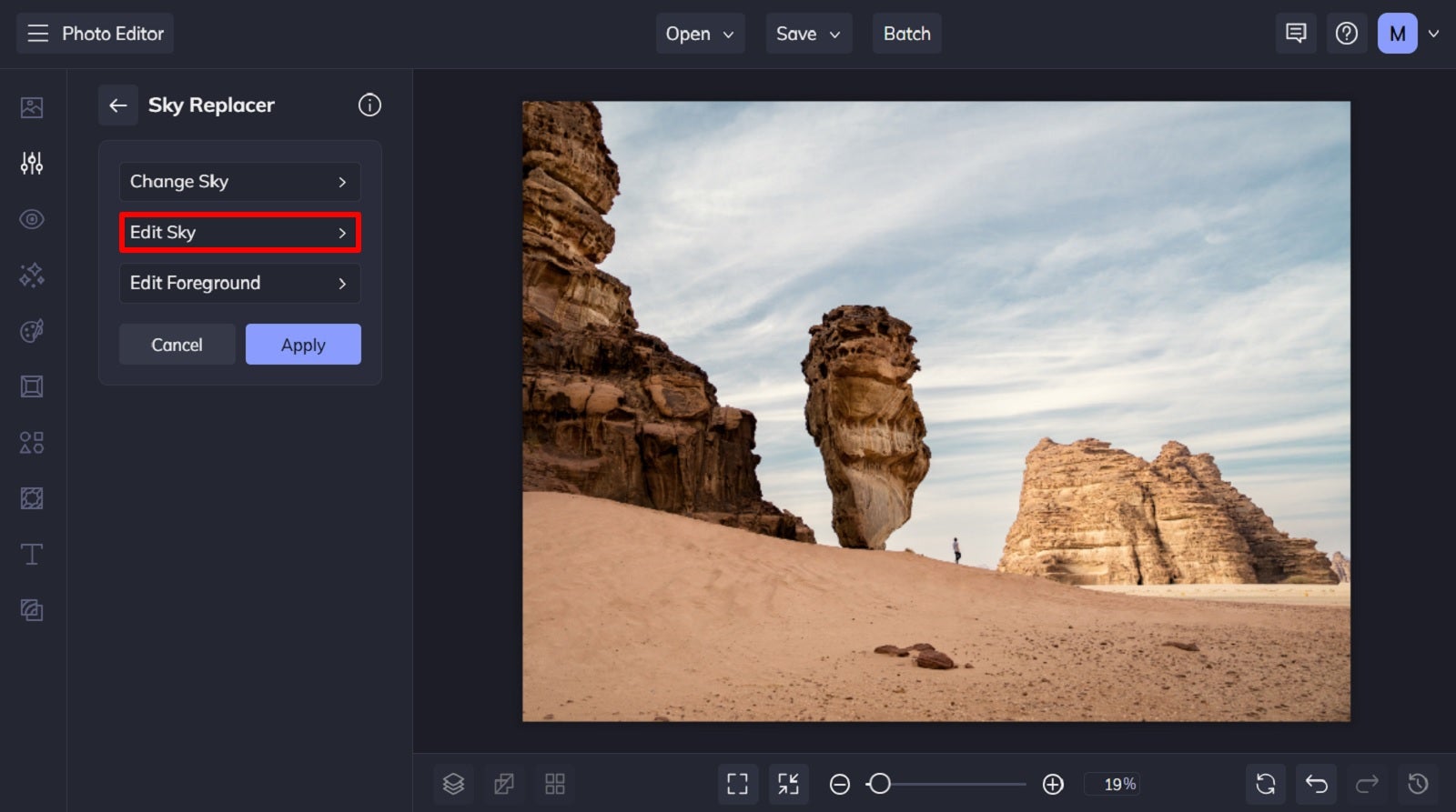 How to Edit the Sky of a Photo With the Sky Replacer Tool | Learn BeFunky