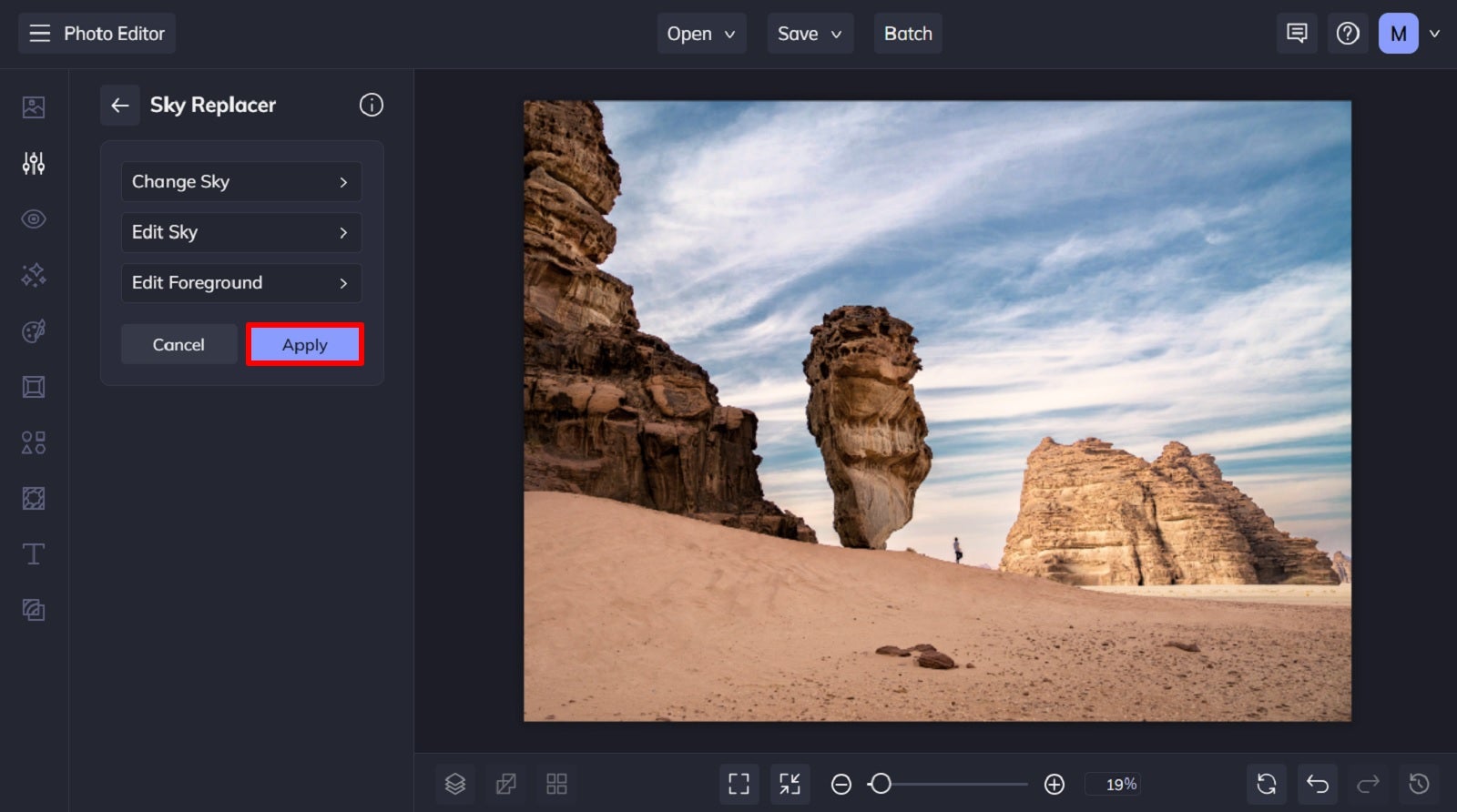 How to Edit the Sky of a Photo With the Sky Replacer Tool | Learn BeFunky