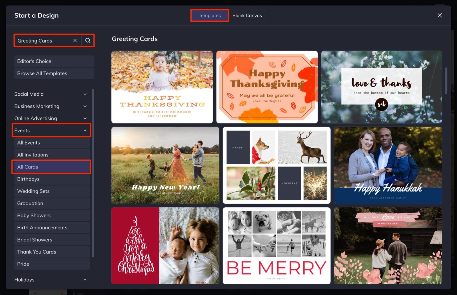 Design Free Printable Greeting Cards for All Occasions | Learn BeFunky