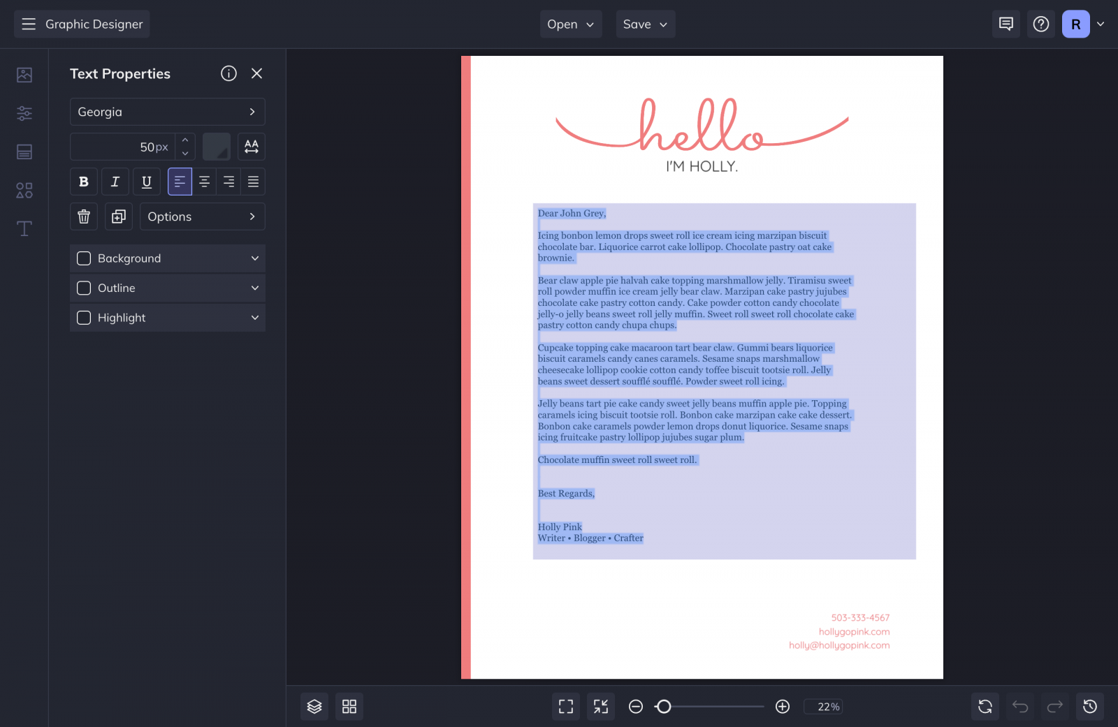 How to Create Personalized Letterhead Stationery | Learn BeFunky