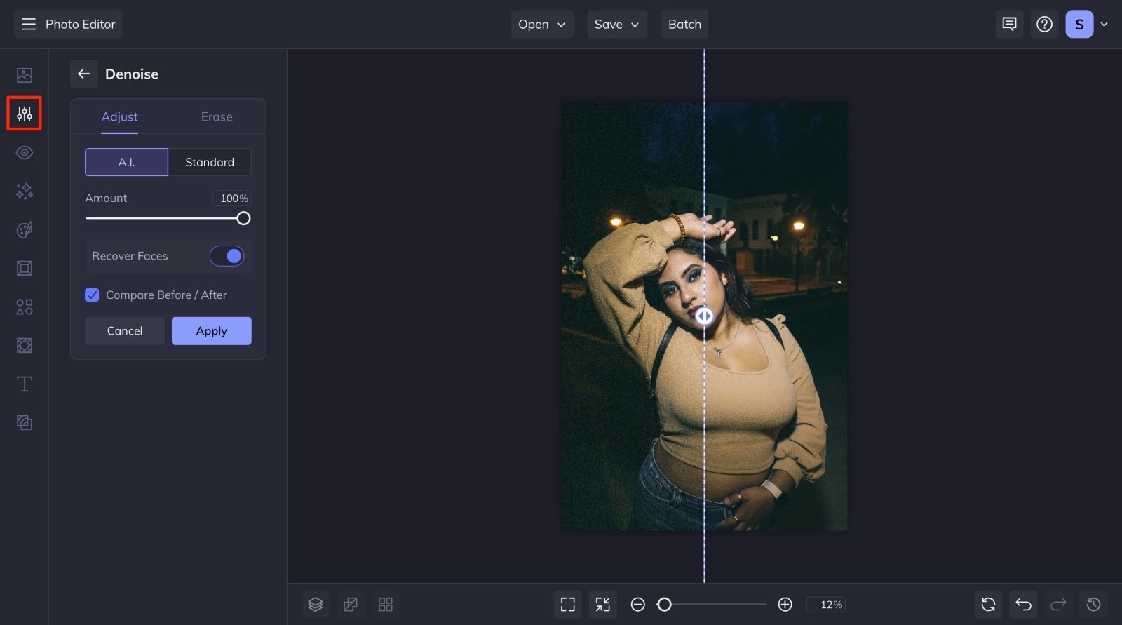 Mastering Low Light Photography: A Guide to the Denoise Tool | Learn ...