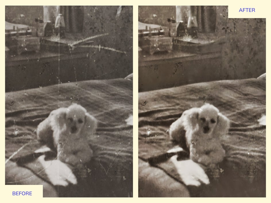 Repair Old Sun-Damaged and Scratched Images With AI | Learn BeFunky