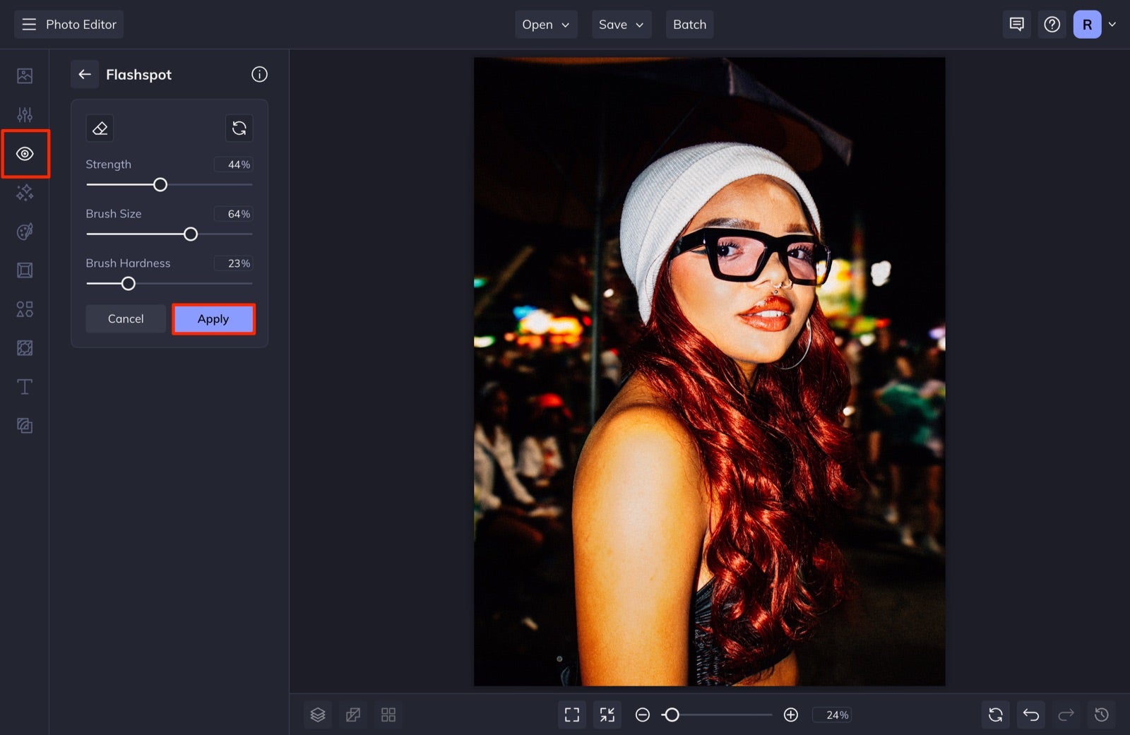 How to Remove Flash Glare From Portraits | Learn BeFunky
