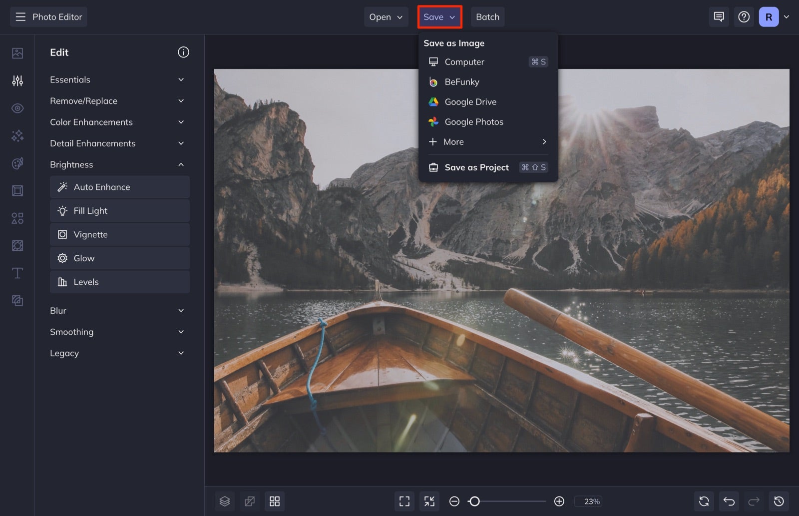 Add a Matte Photo Effect With the Levels Tool | Learn BeFunky