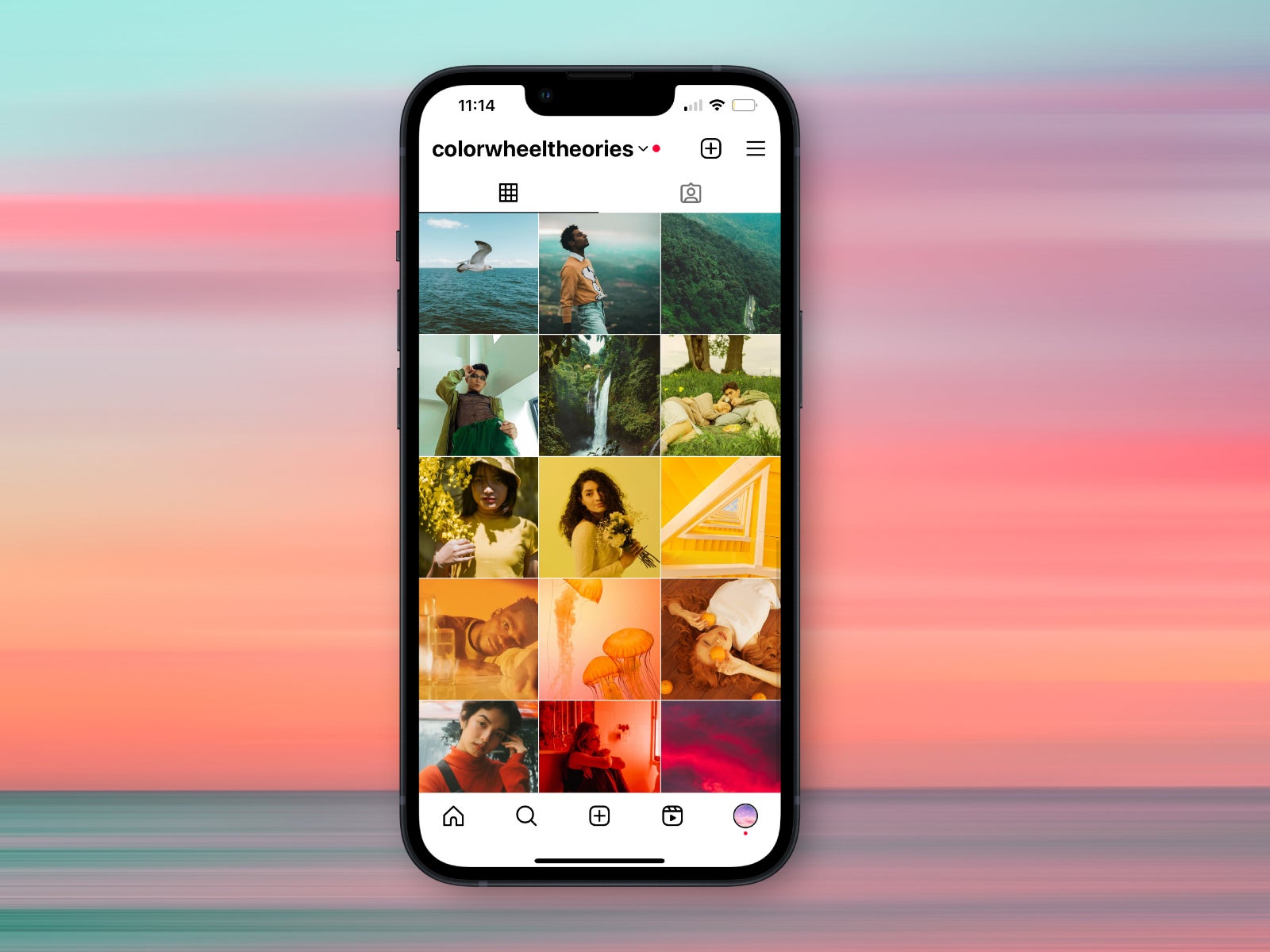 How to Create an Aesthetic Gradient Instagram Grid | Learn BeFunky