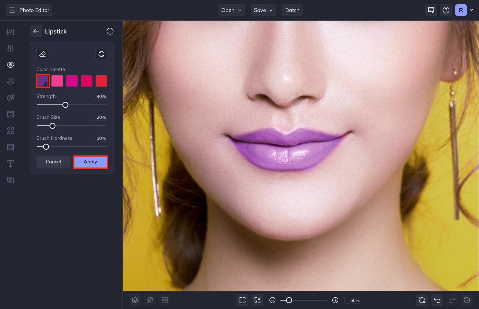 No Lipstick? No Problem! Change Your Lip Color With the Lipstick Tool ...