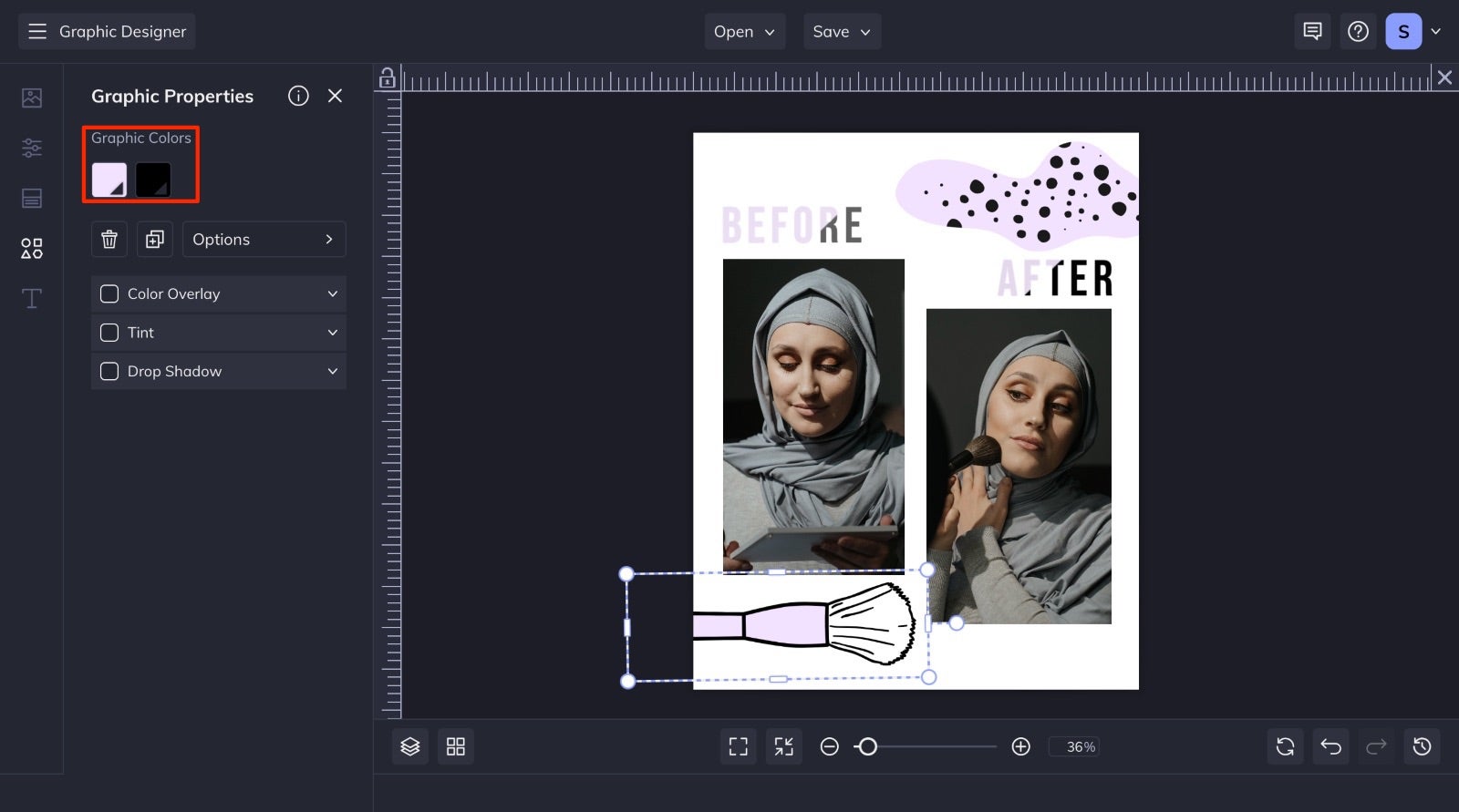 A Guide to Creating Before and Afters in the Graphic Designer | Learn ...