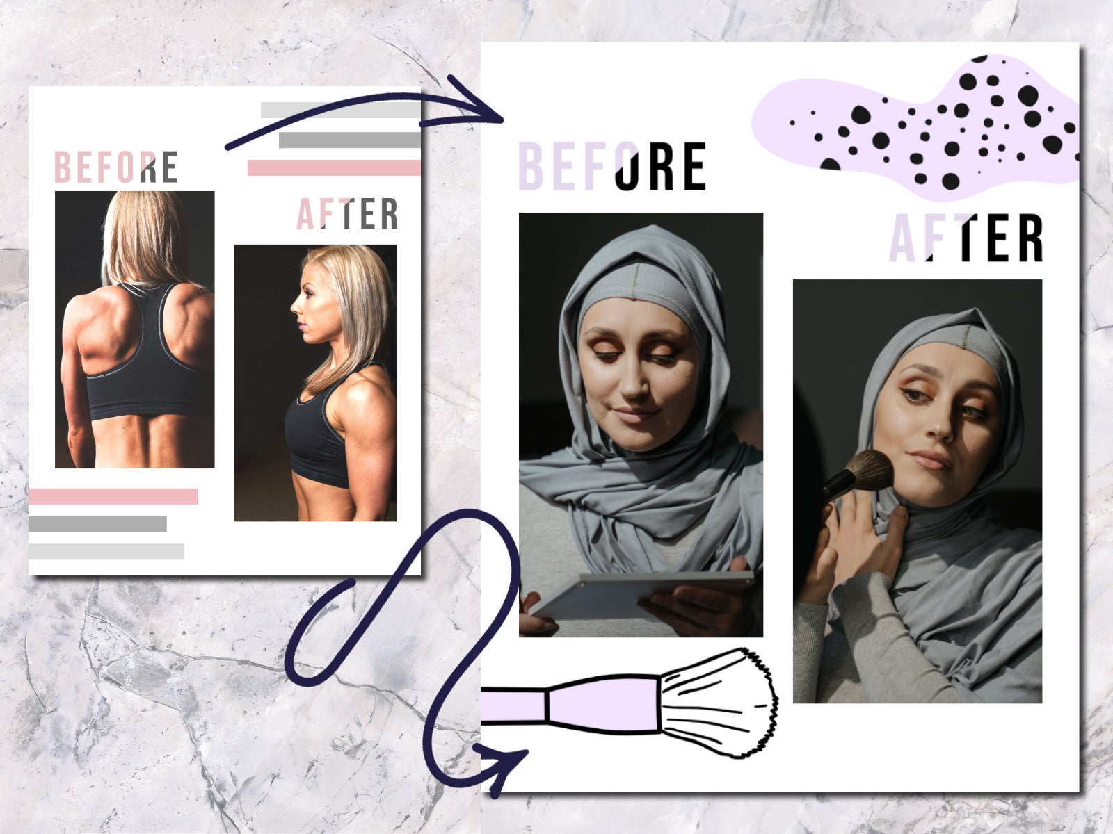 A Guide to Creating Before and Afters in the Graphic Designer | Learn ...